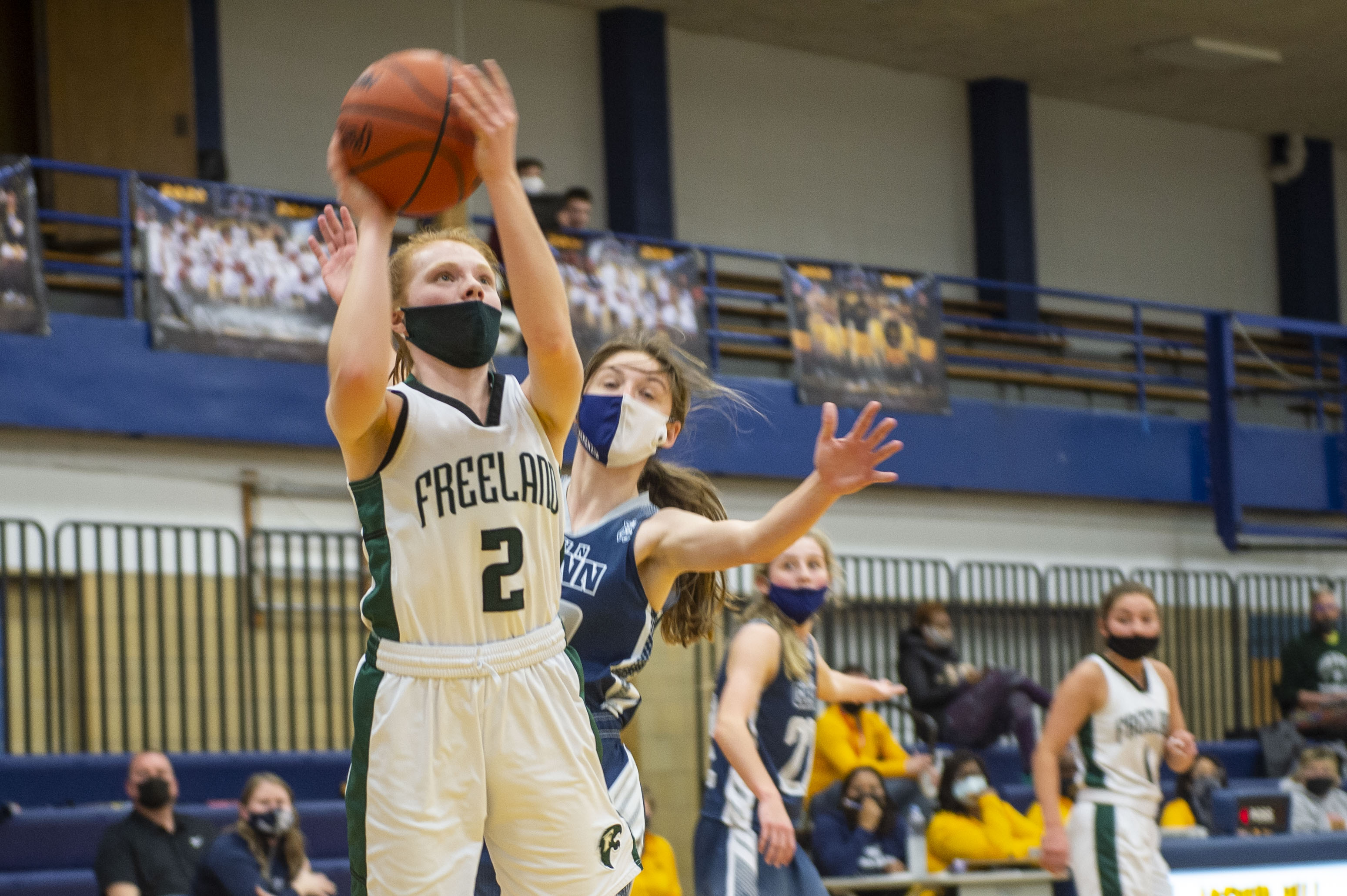 Freeland girls basketball defeats John Glenn in Division 2 district ...