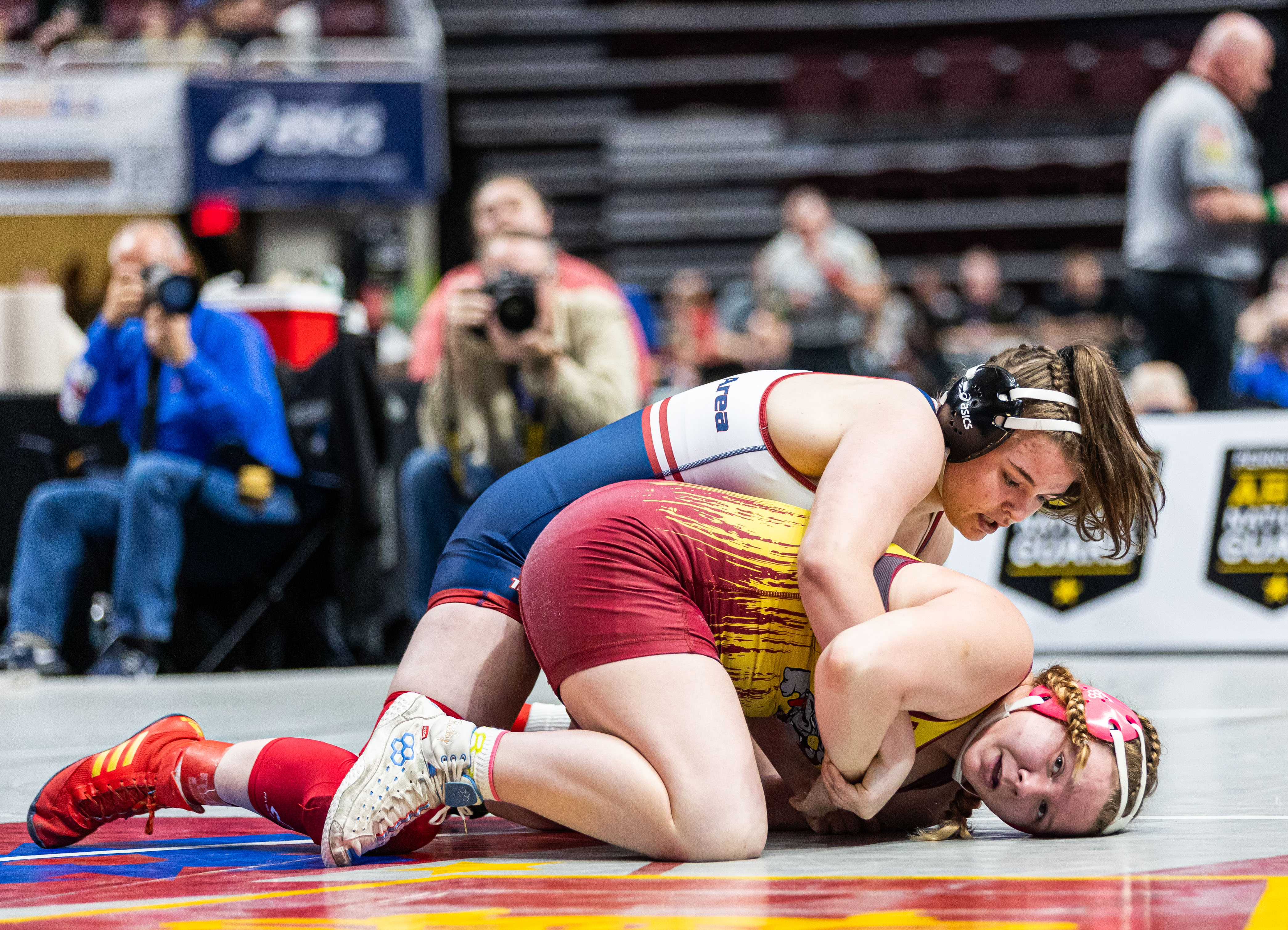 Quarterfinal round of PIAA girl wrestling tournament - pennlive.com