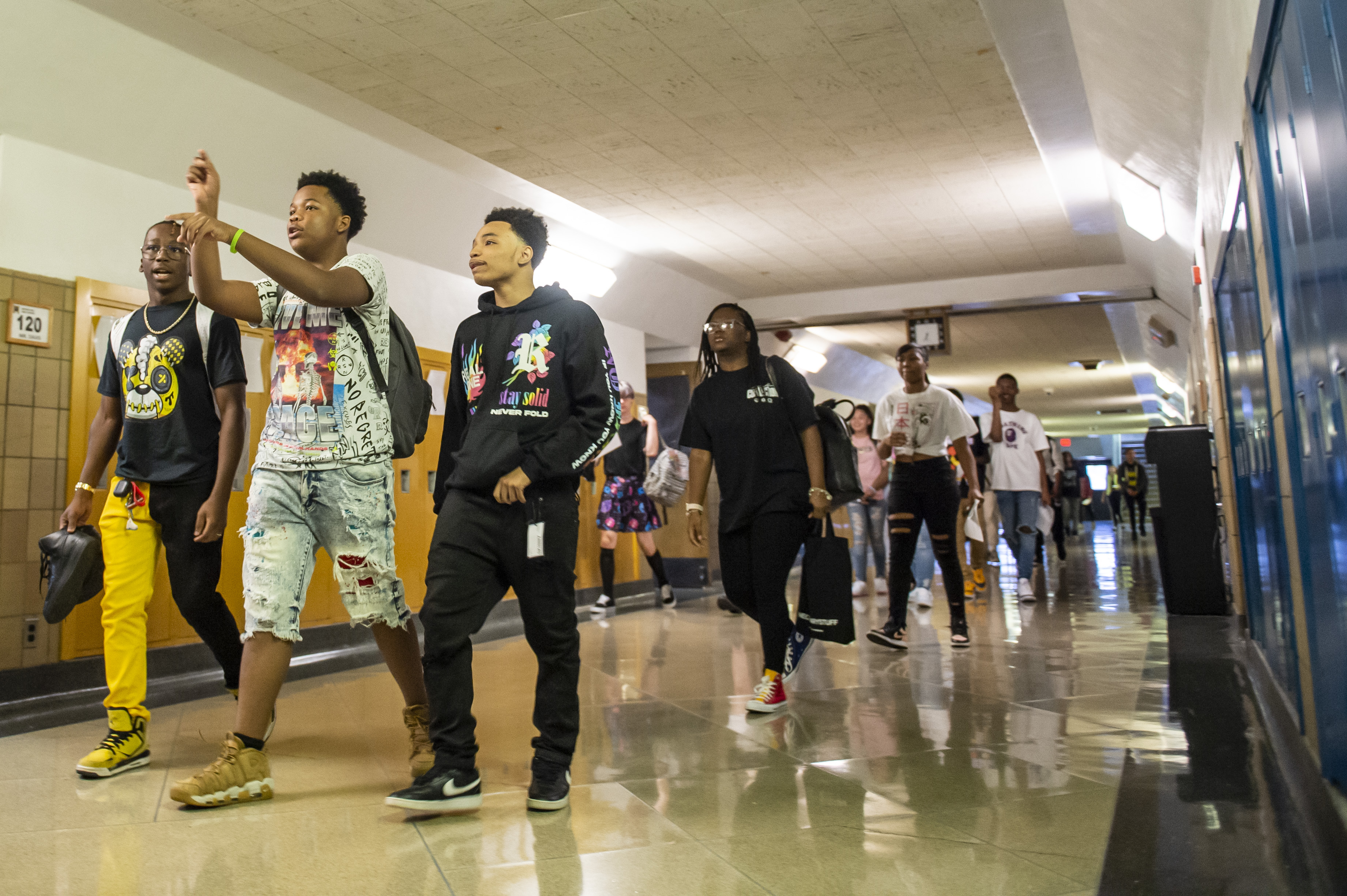 Saginaw’s Arthur Hill prepares for school year on first day - mlive.com