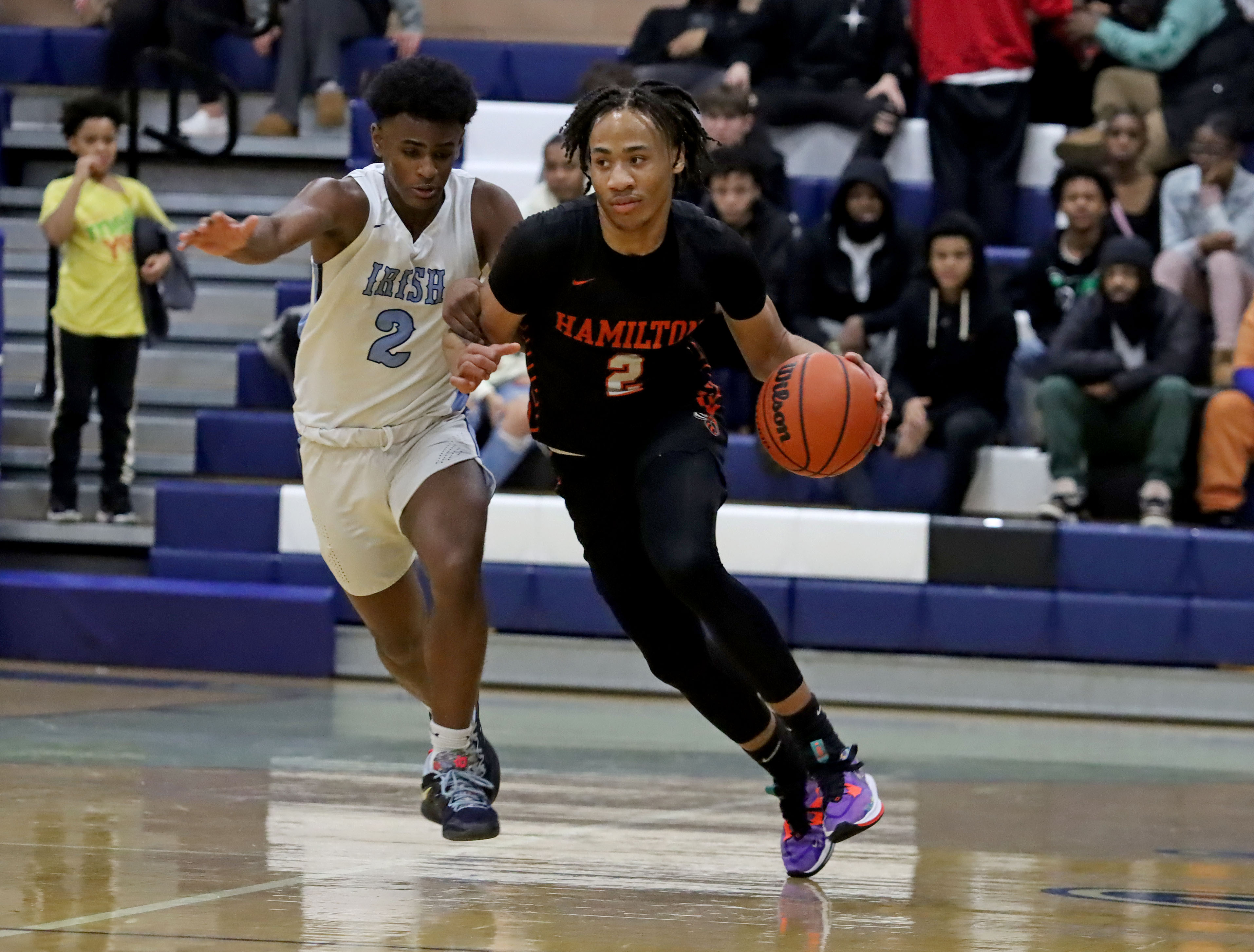 Boys basketball: Hamilton West vs Notre Dame, January 27, 2023 - nj.com