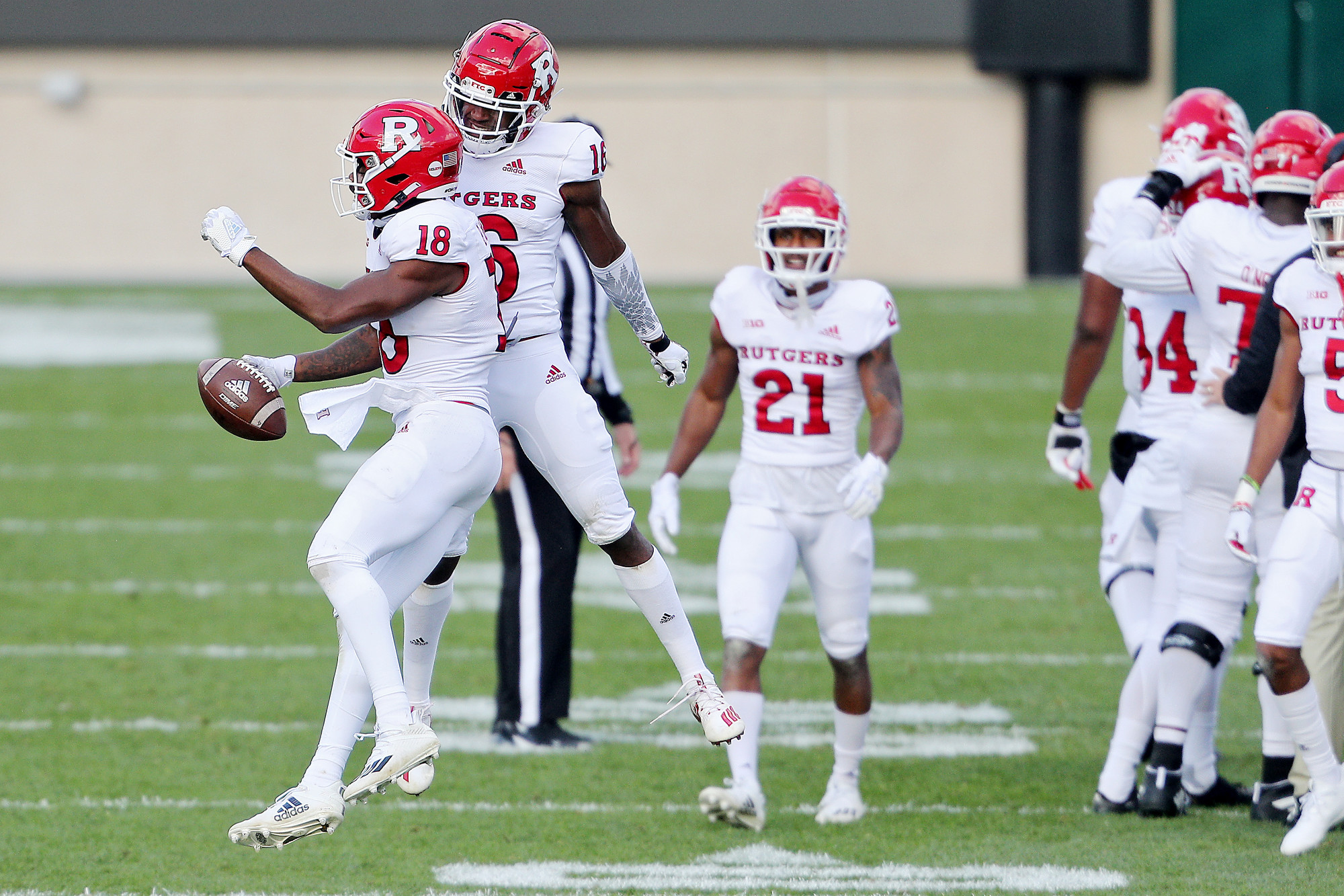College football: Rutgers tops Michigan State, 38-27 – October 24, 2020 ...