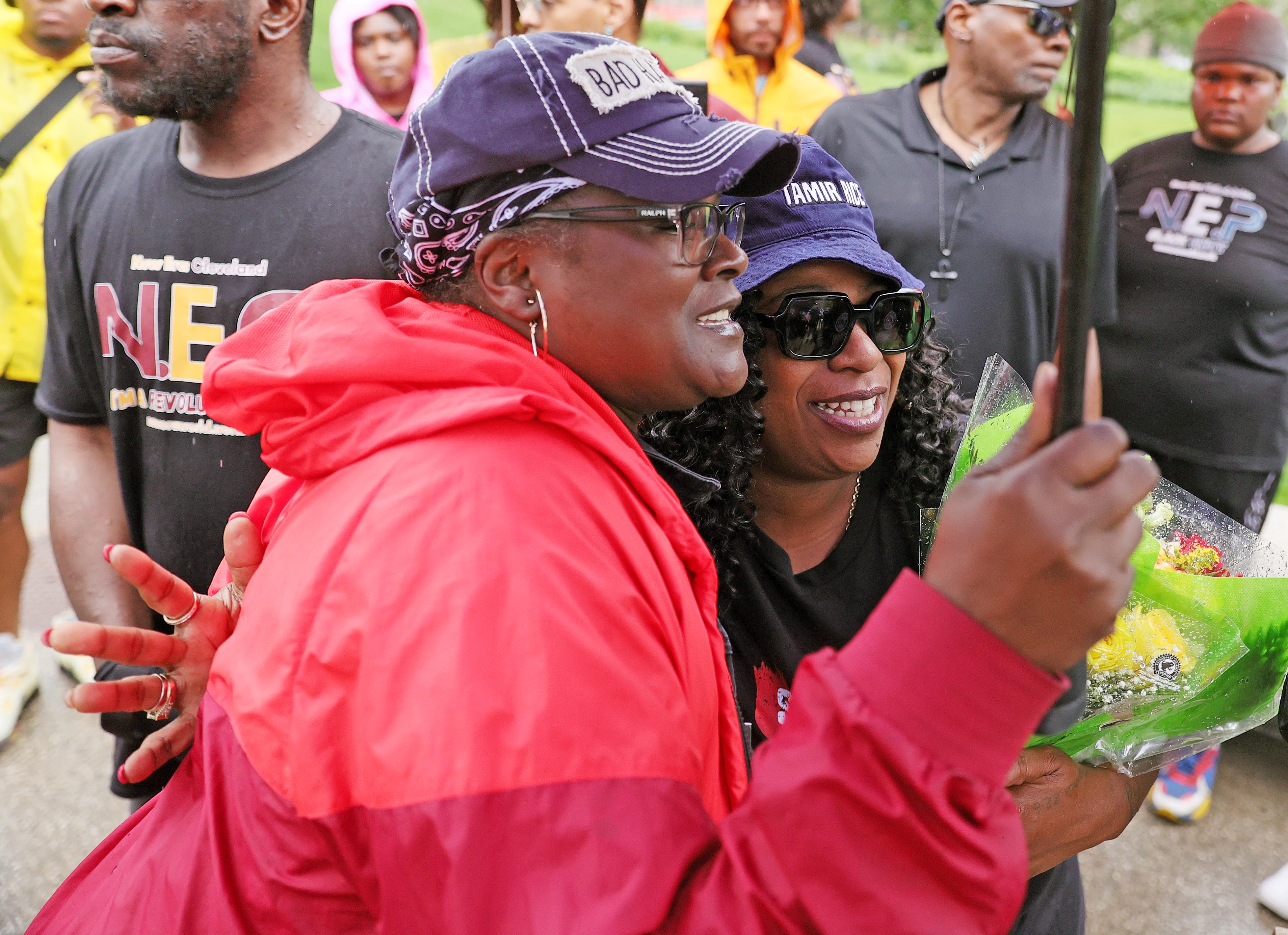 Tamir Rice’s rally for justice at Public Square in downtown Cleveland ...