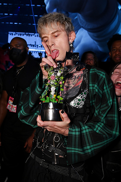 Machine Gun Kelly at VMAs - cleveland.com