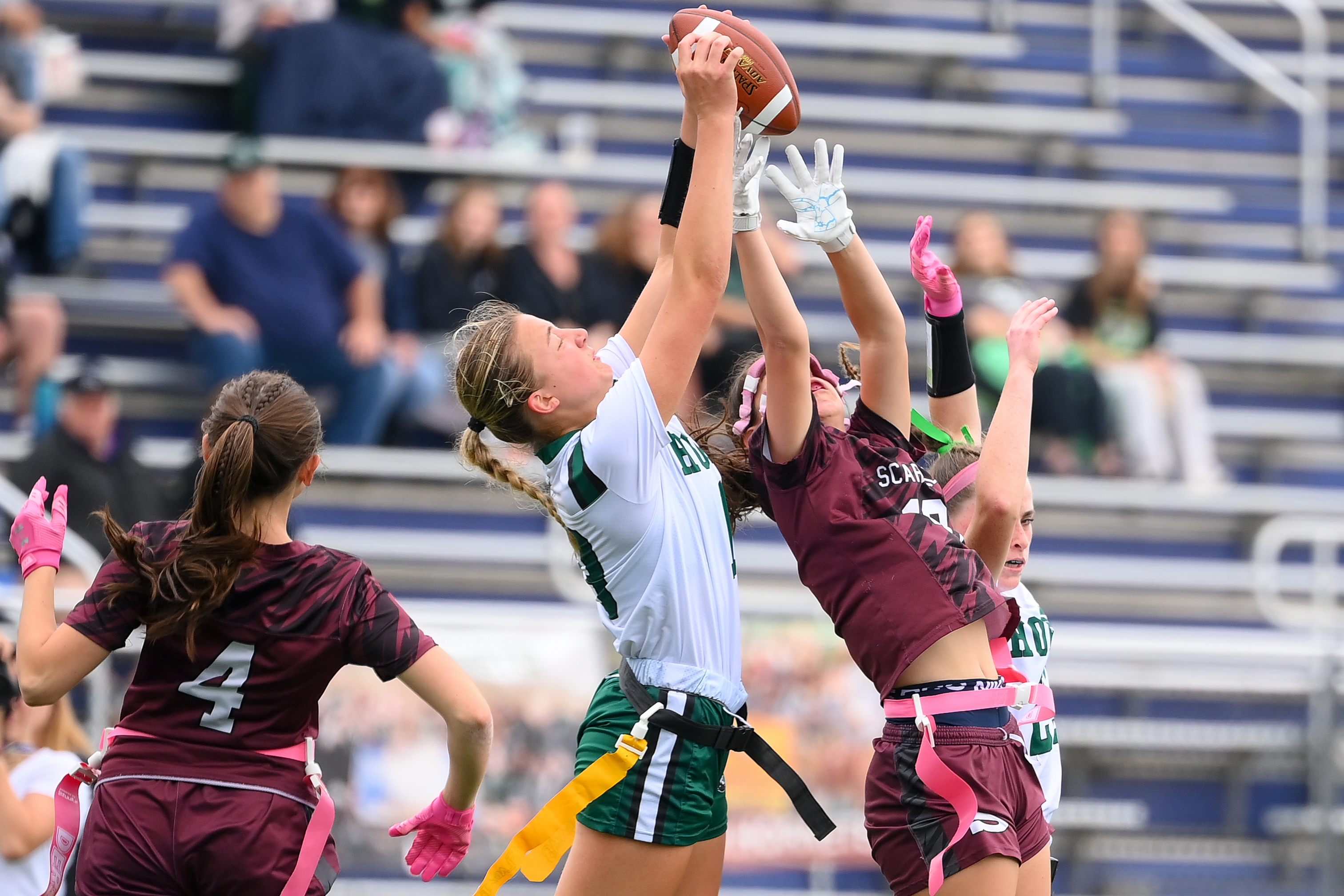 Scarsdale vs Fayetteville-Manlius Flag Football in the New York State ...