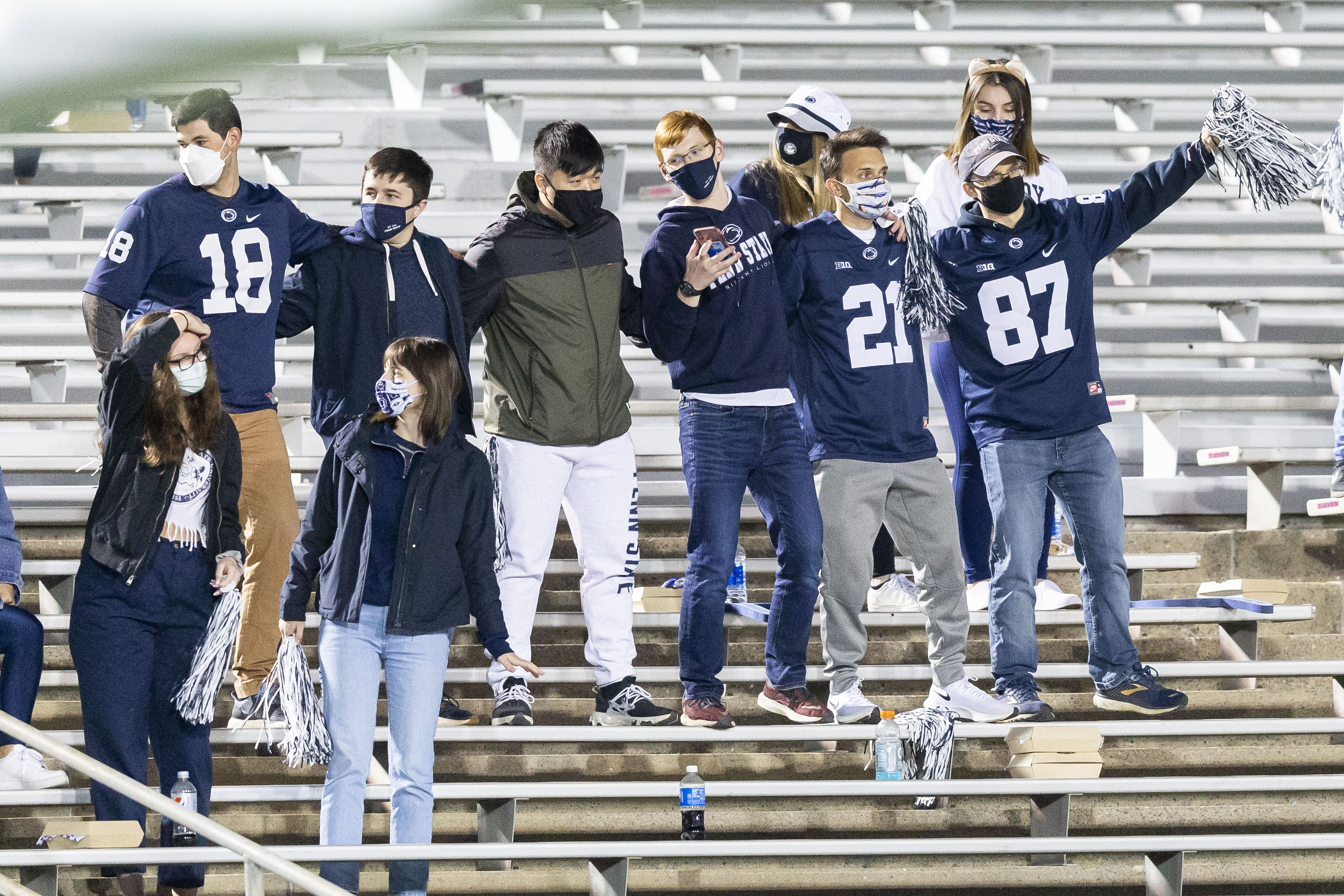 Penn State football faces in the crowd, April 23, 2021 - pennlive.com