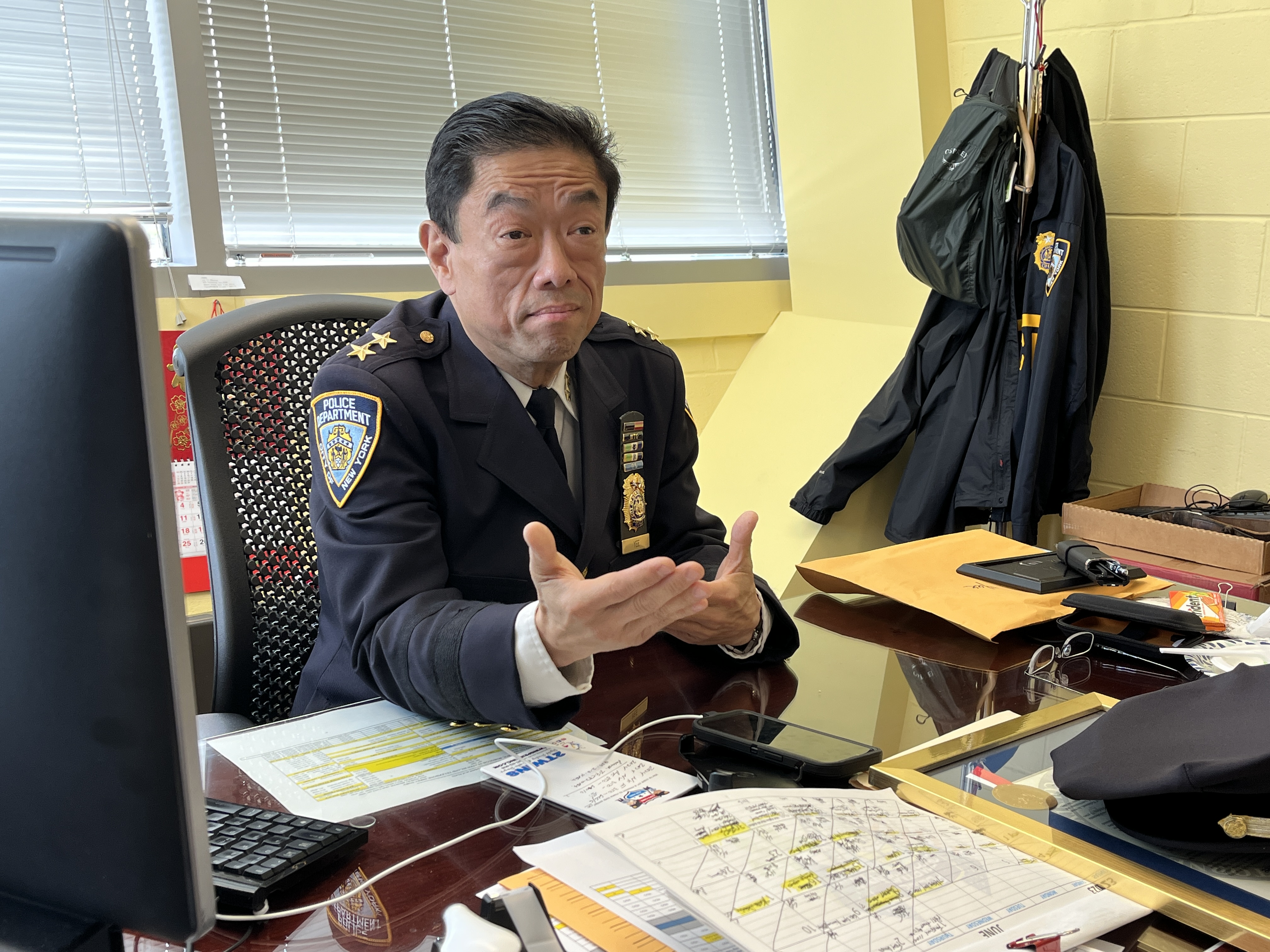 Walkout for NYPD Assistant Chief Gin Yee - silive.com