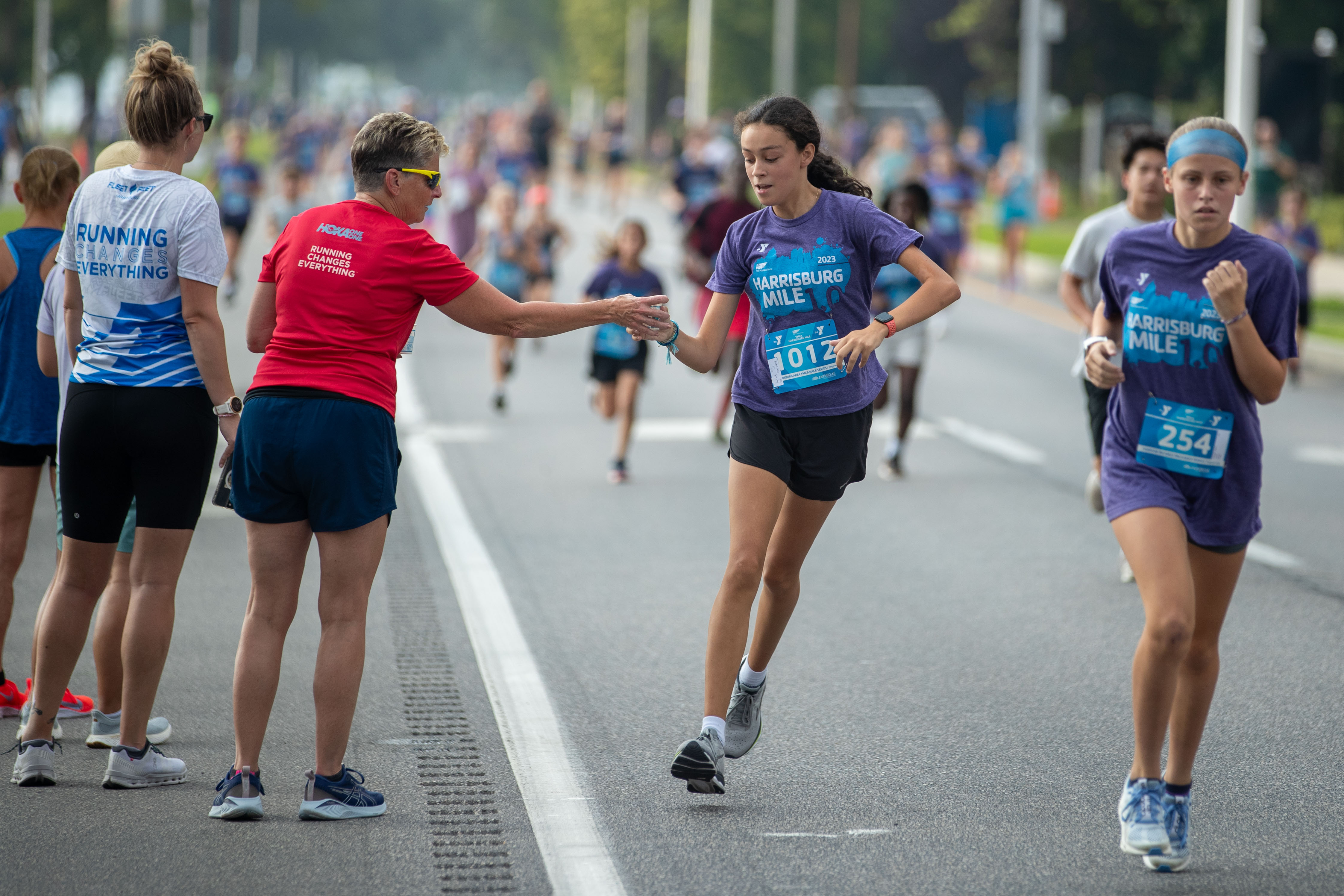 The 2023 Harrisburg Mile run in heat - pennlive.com