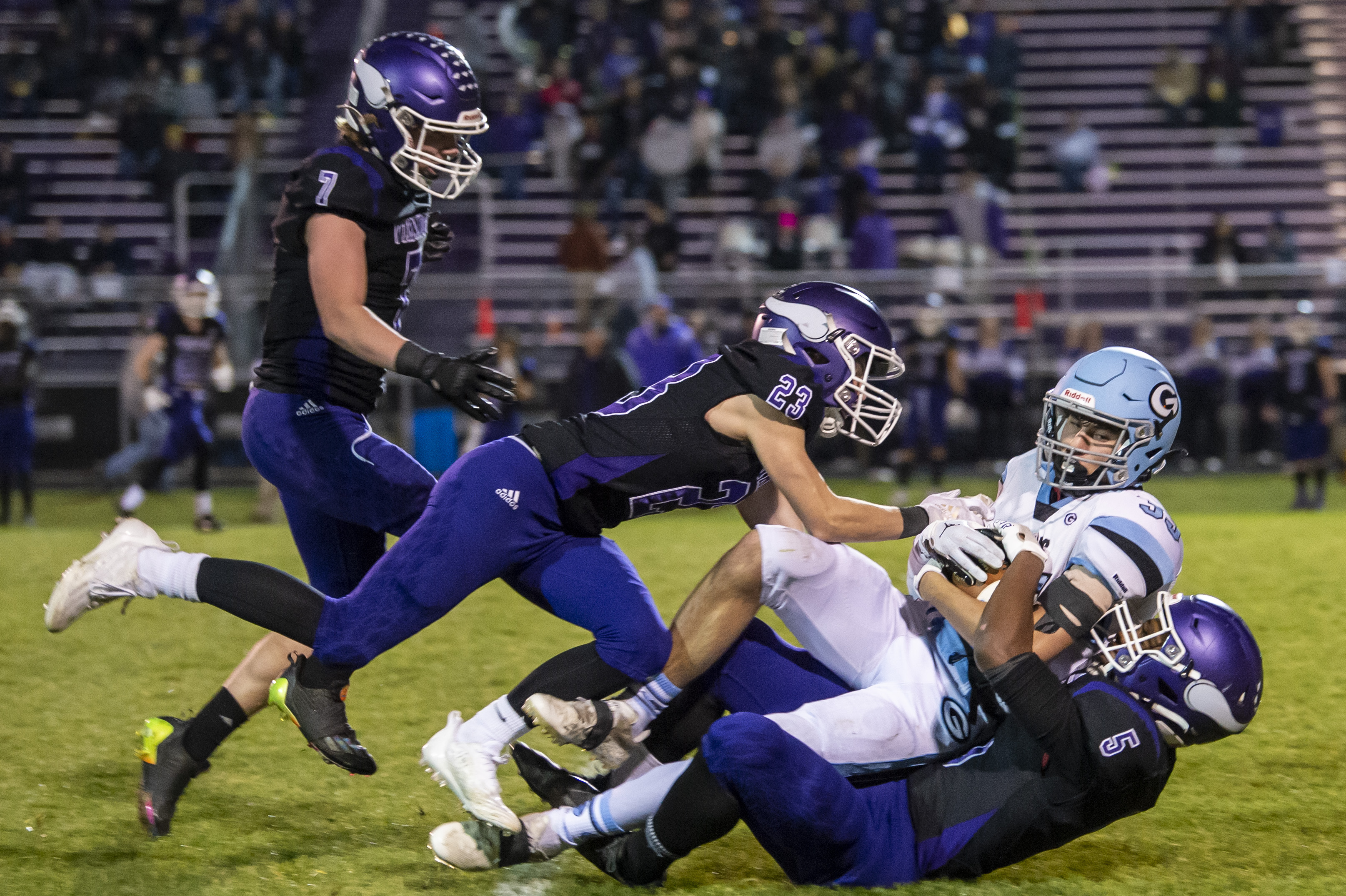 Swan Valley hosts Garber in first round of Division 5 football playoffs ...