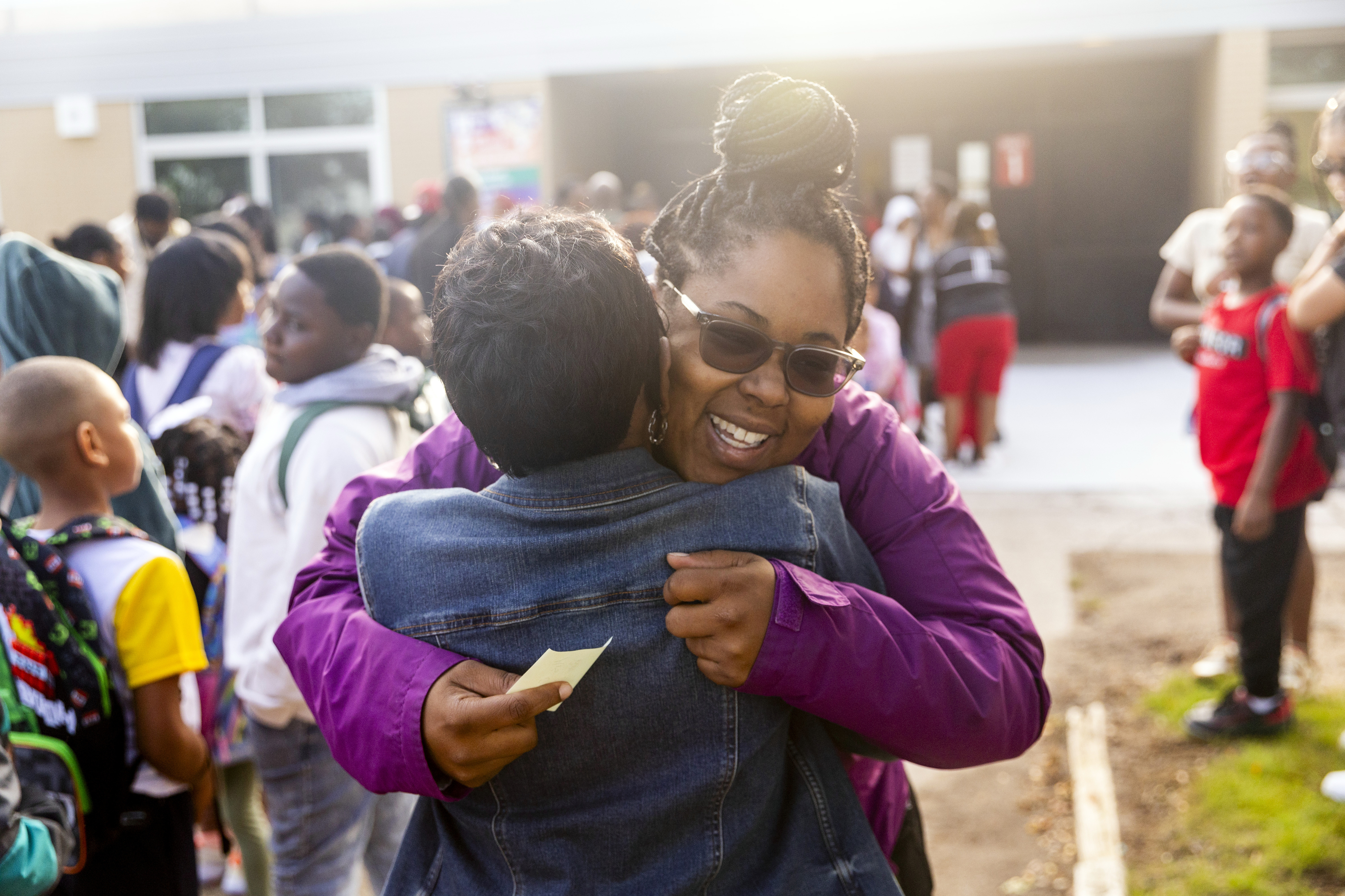 Beecher shines on the red carpet on first day of school - mlive.com