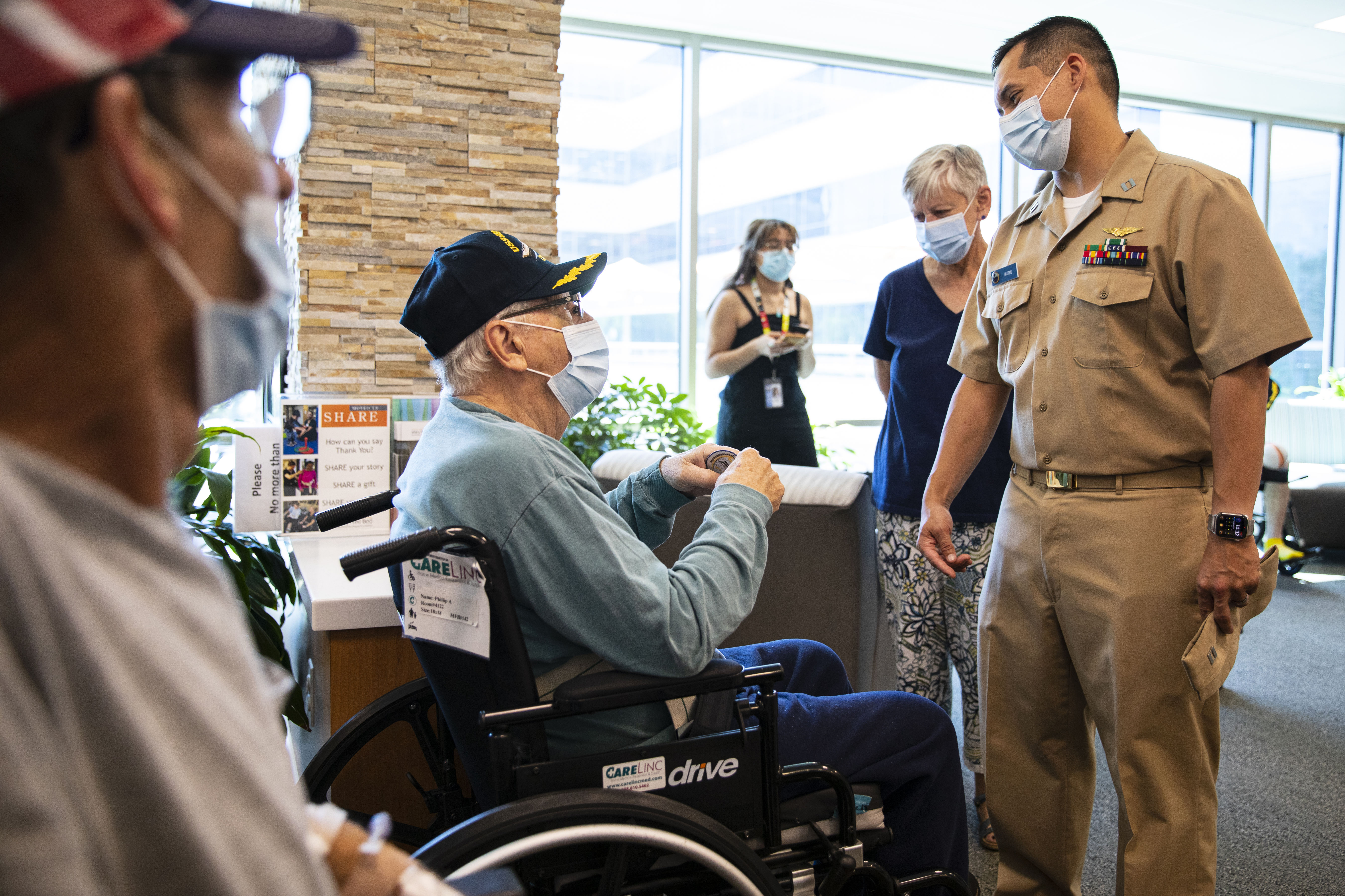 Navy sailors visit Mary Free Bed Rehabilitation Hospital - mlive.com