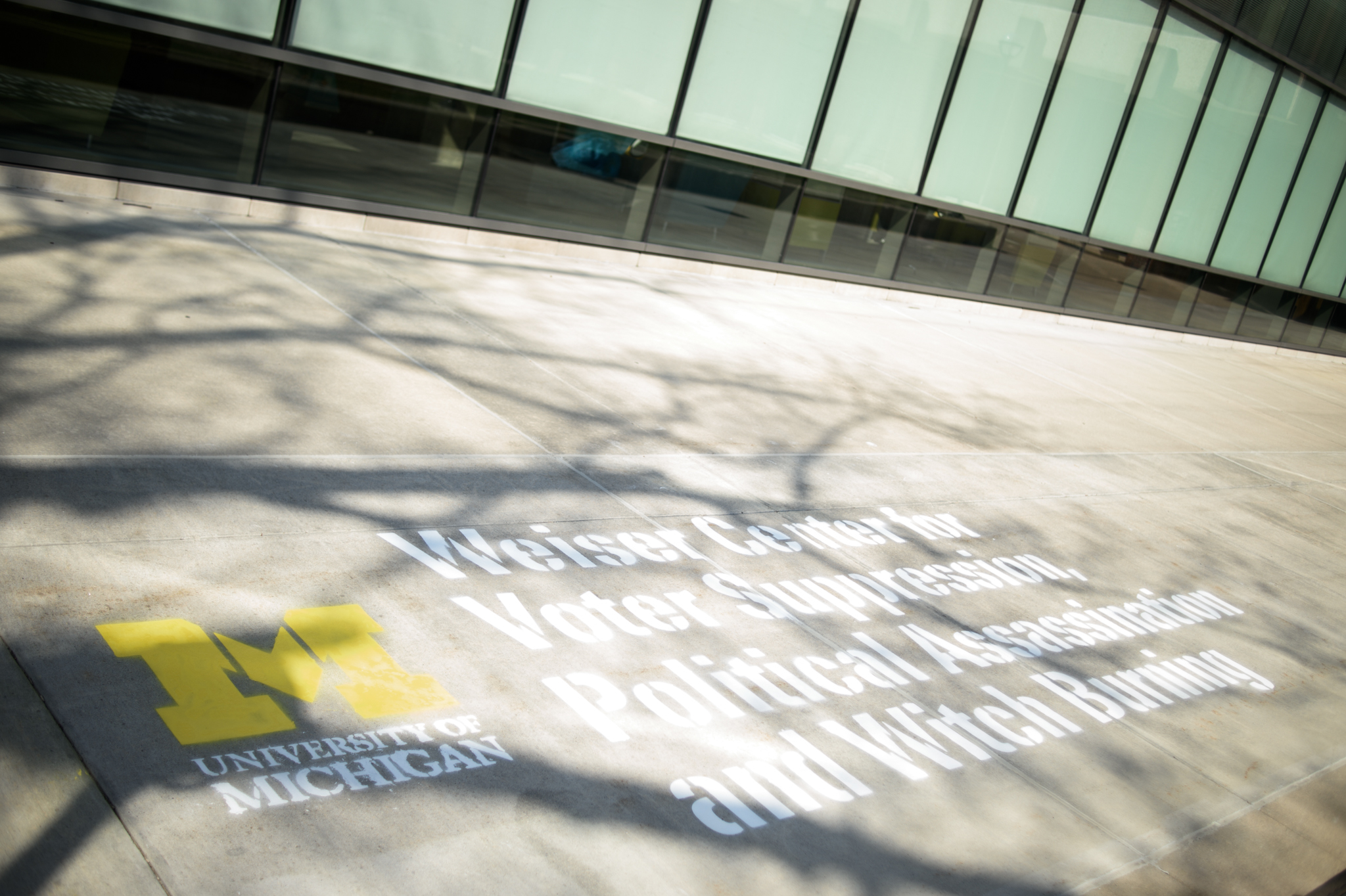 Students, faculty stage mock renaming of Weiser Hall after namesake ...