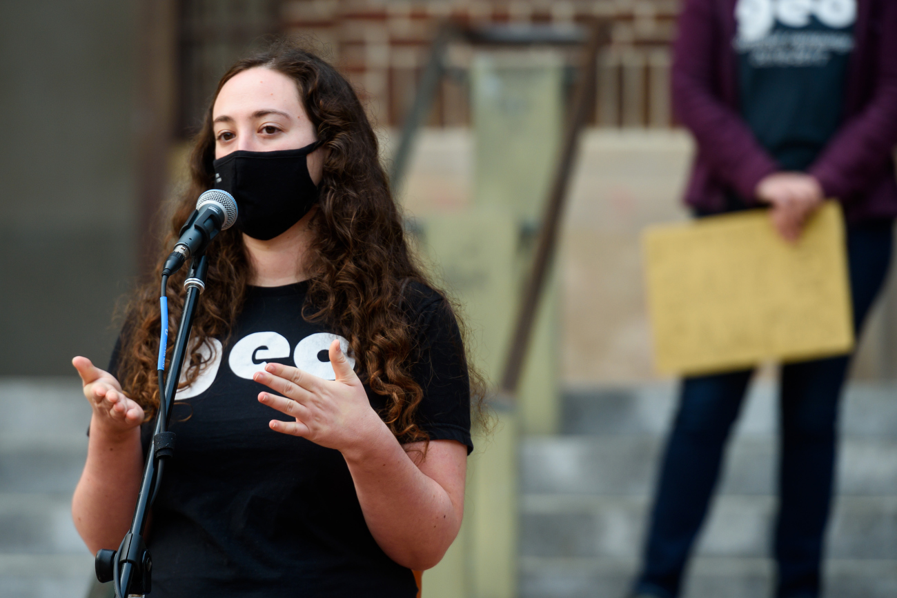 GEO hosts press conference on Diag after UM files injunction - mlive.com