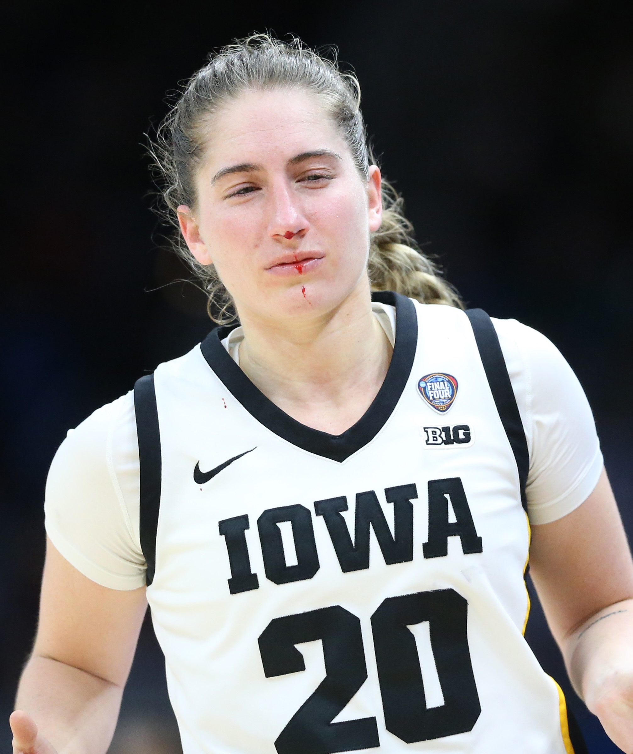 Iowa vs. UConn in Women's Final Four semifinal game, April 5, 2024 ...