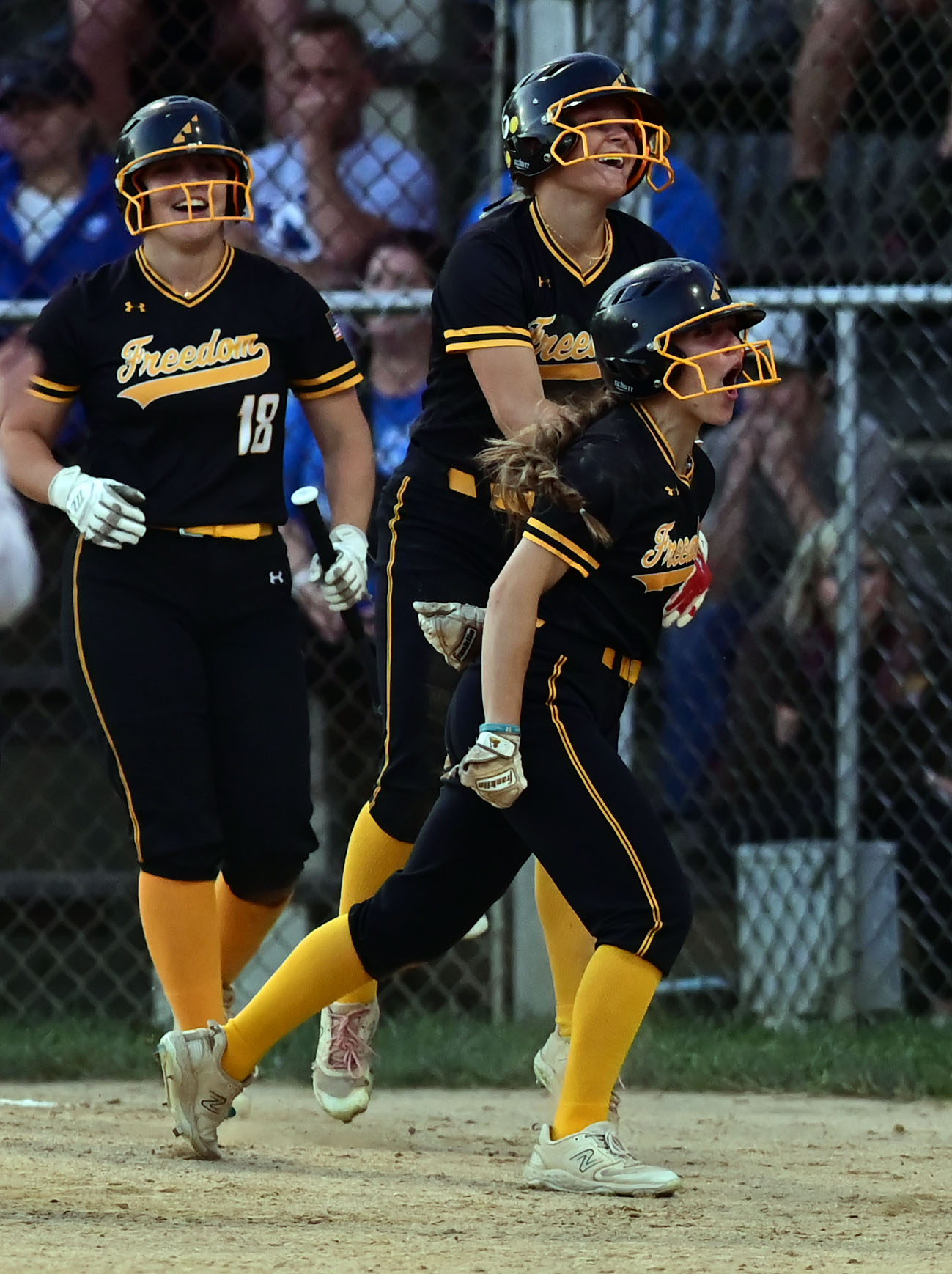 2024 District 11 Class 6A softball semifinal: Nazareth vs. Freedom ...