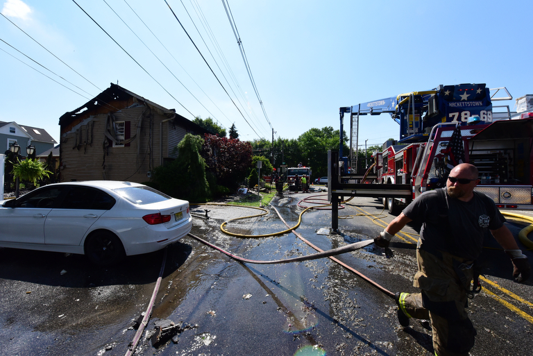 Hackettstown home gutted in afternoon fire - nj.com