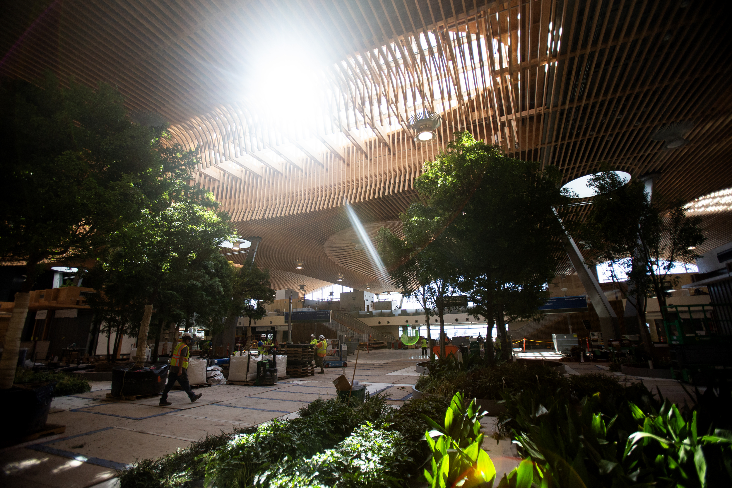 Portland International Airport new main terminal nears completion ...
