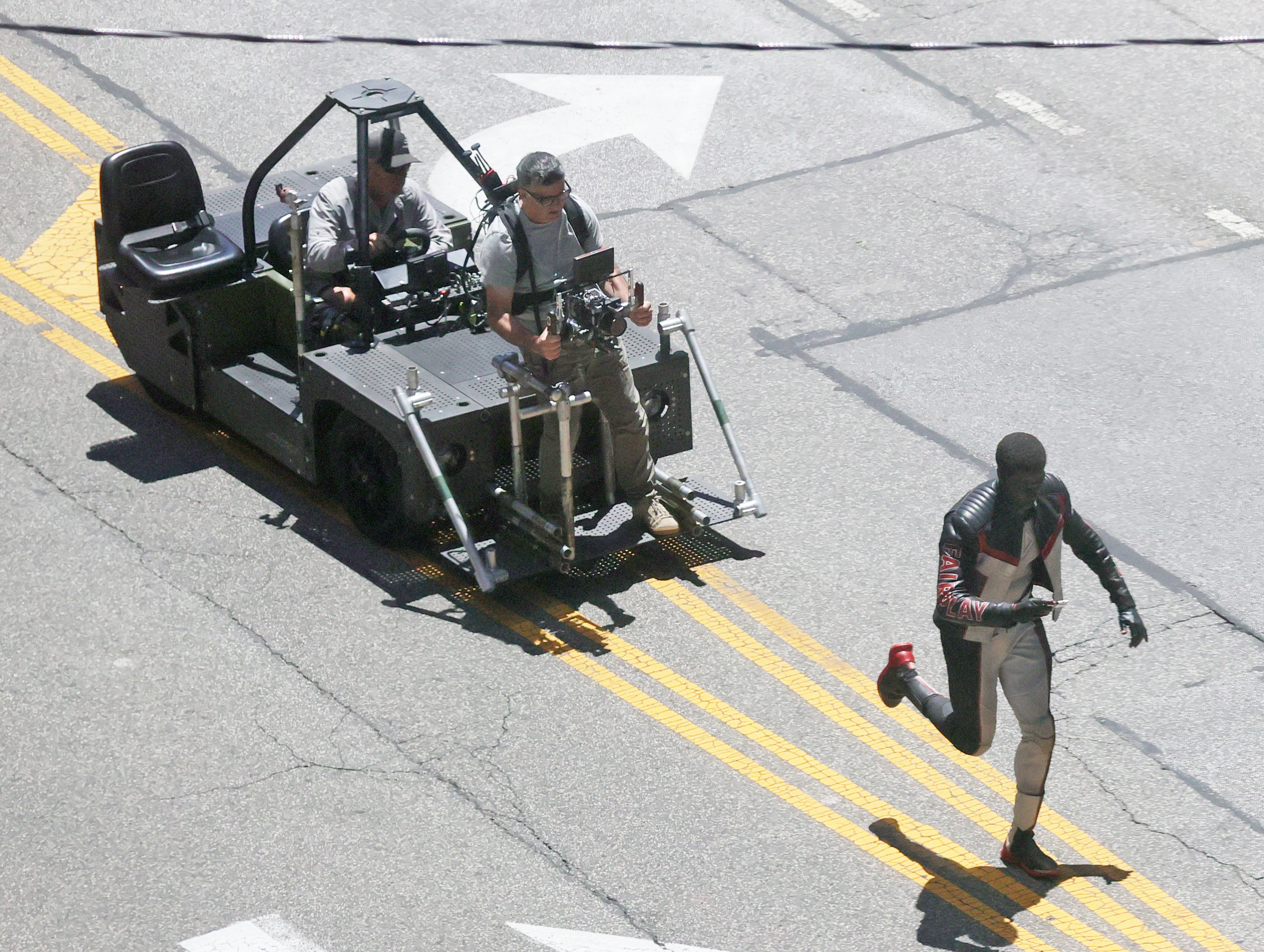 Superman's Mr. Terrific filmed on Ontario Street, June 27, 2024 ...