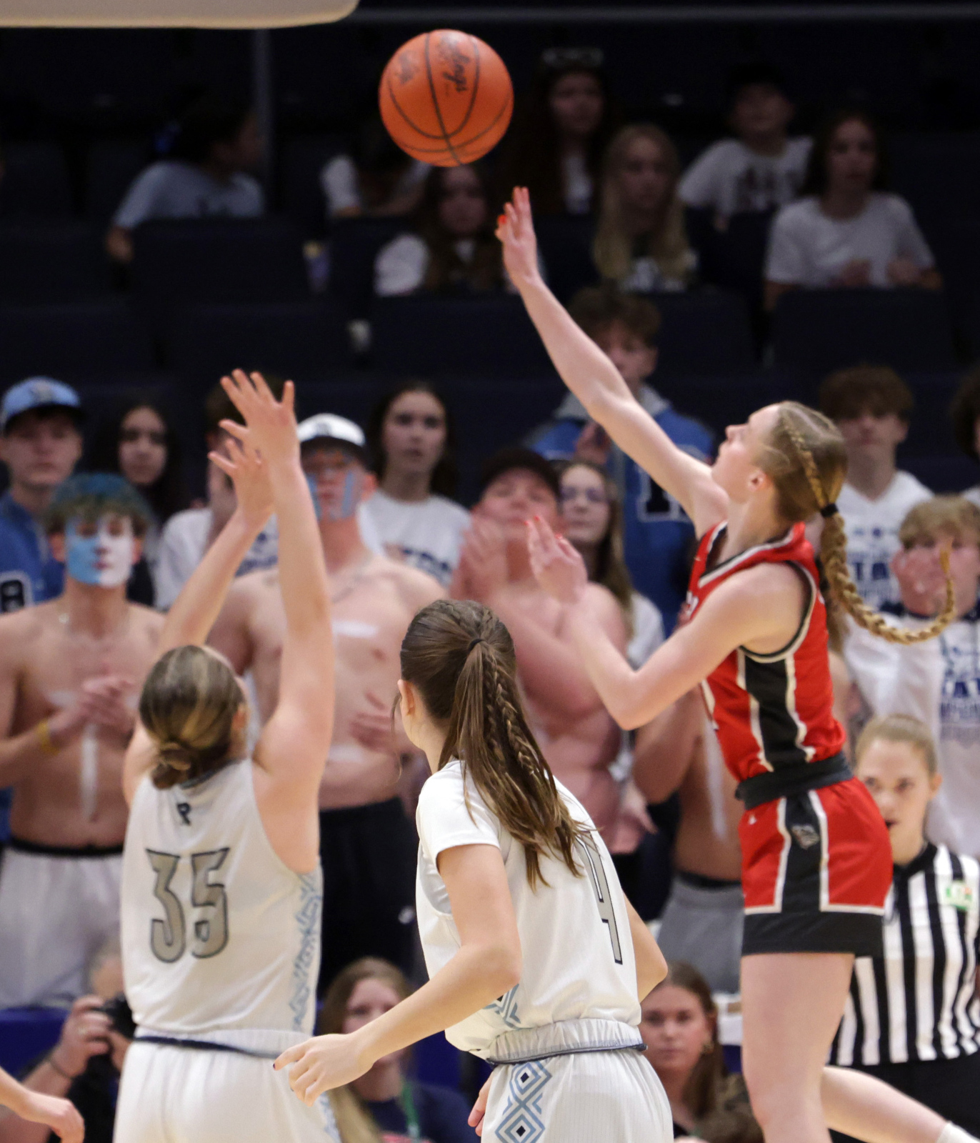 Rootstown vs Columbus Grove, Div VI, girl's basketball finals ...
