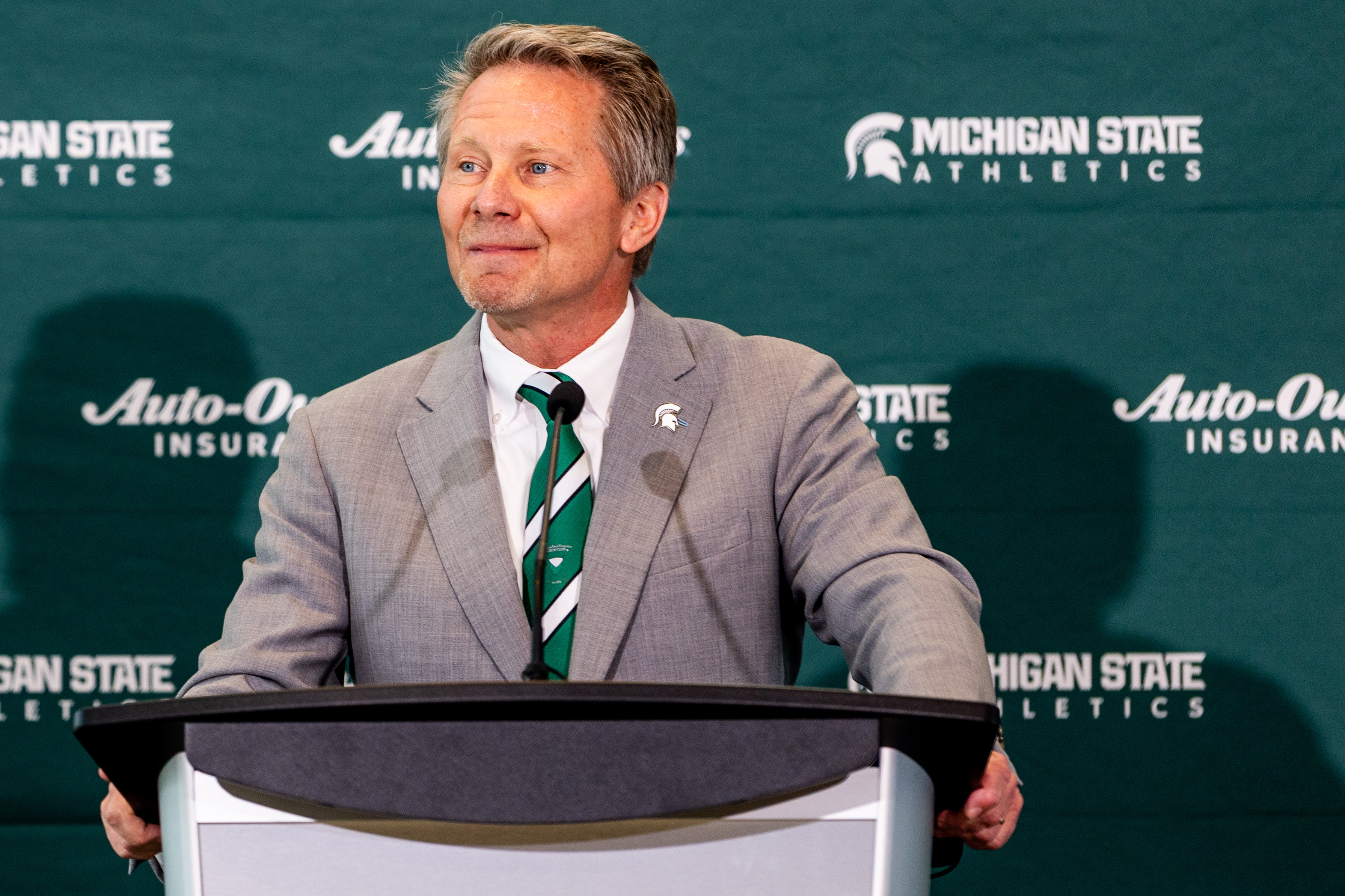 Michigan State welcomes J Batt as new athletic director - mlive.com