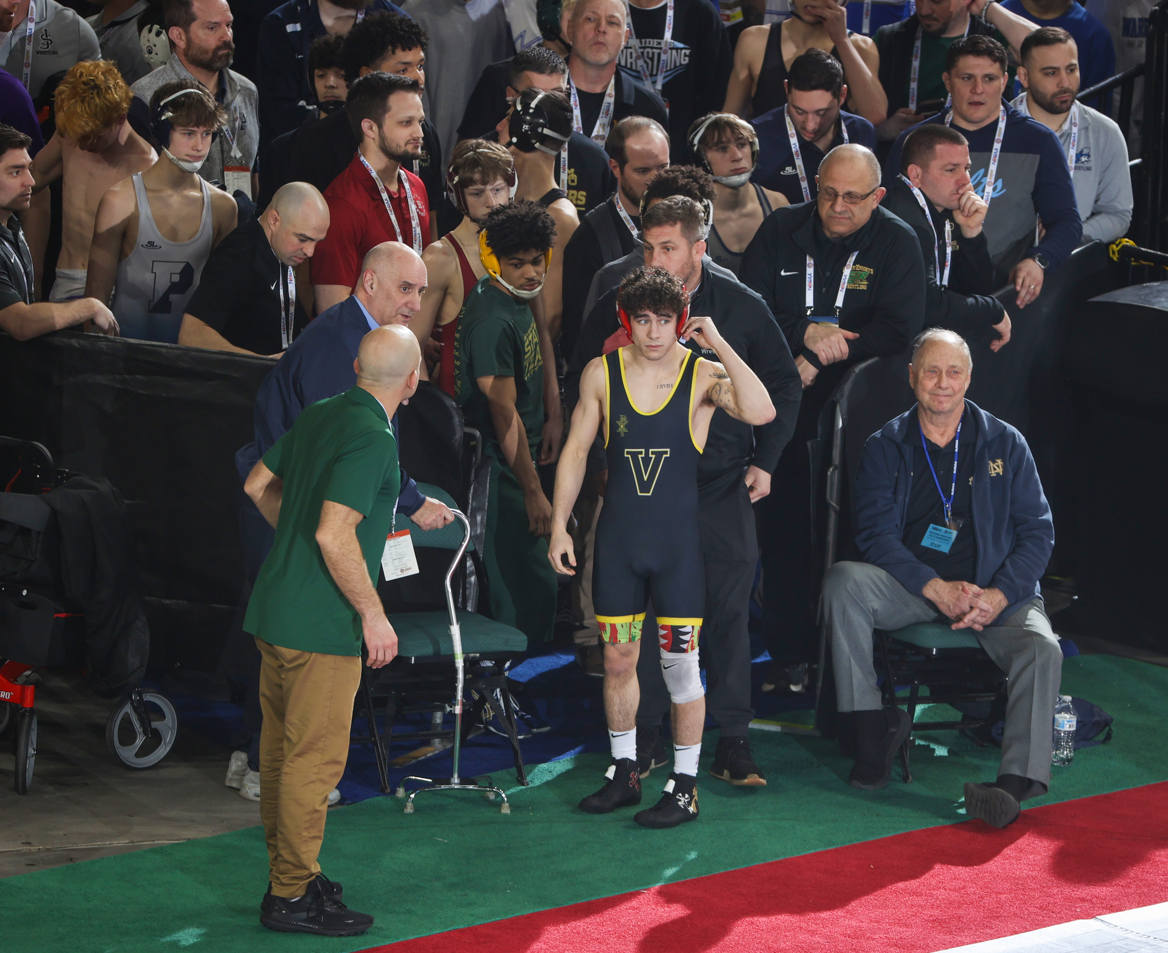 Anthony Knox wrestles for 4th N.J. State Championship in Atlantic City ...