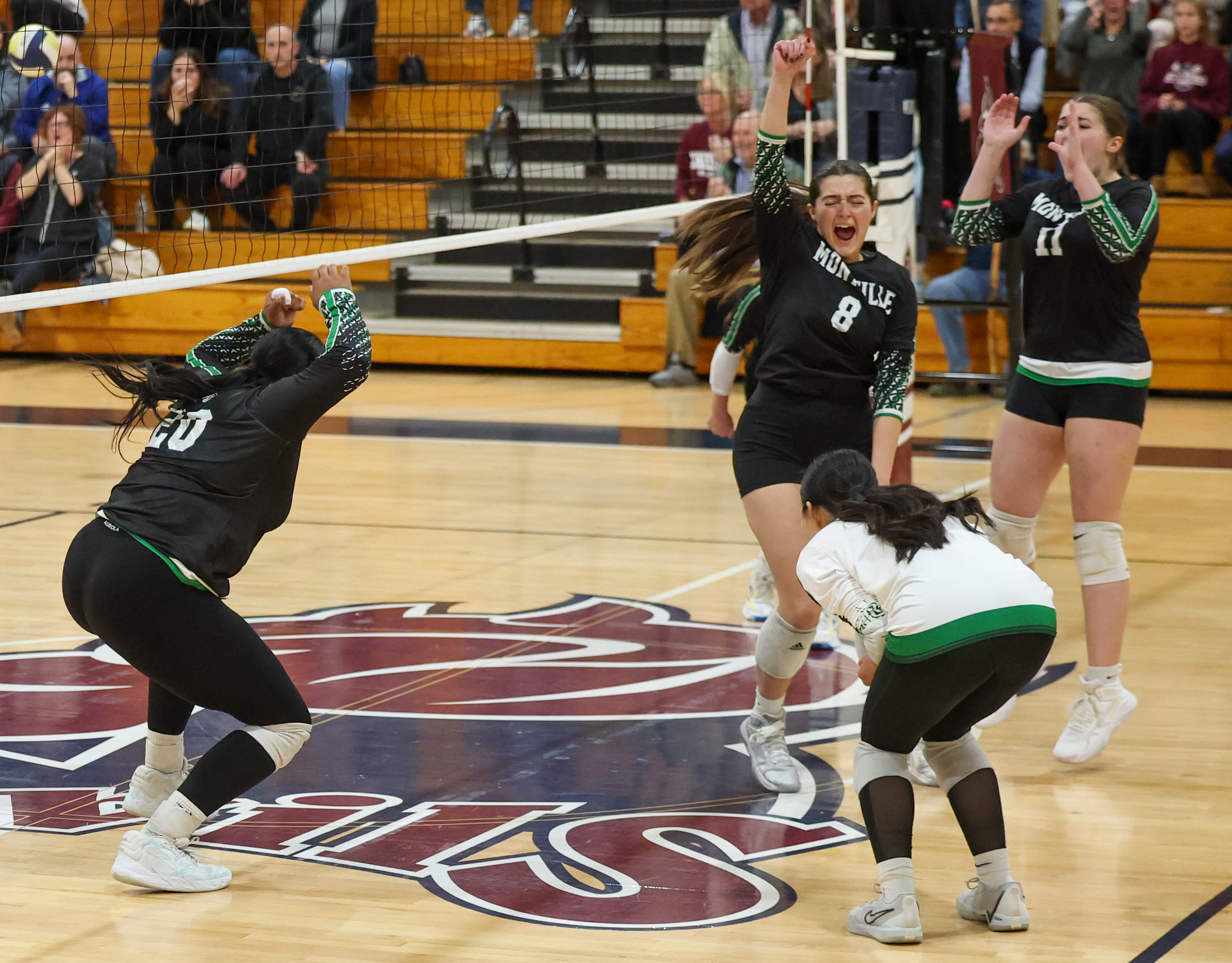 Girls volleyball: Montville beats Morristown in 2024 Morris County ...