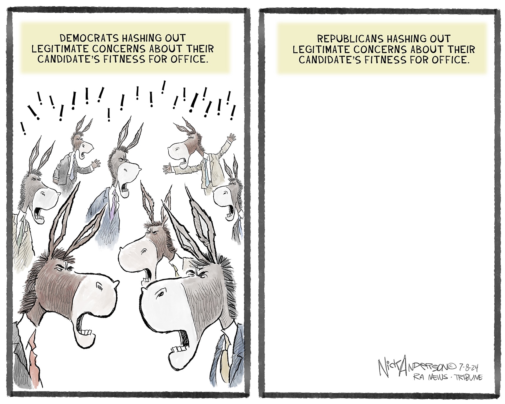 Editorial cartoons for July 17, 2024 - cleveland.com