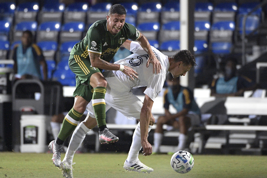 Portland Timbers beat LA Galaxy 2-1 at MLS is Back tournament ...