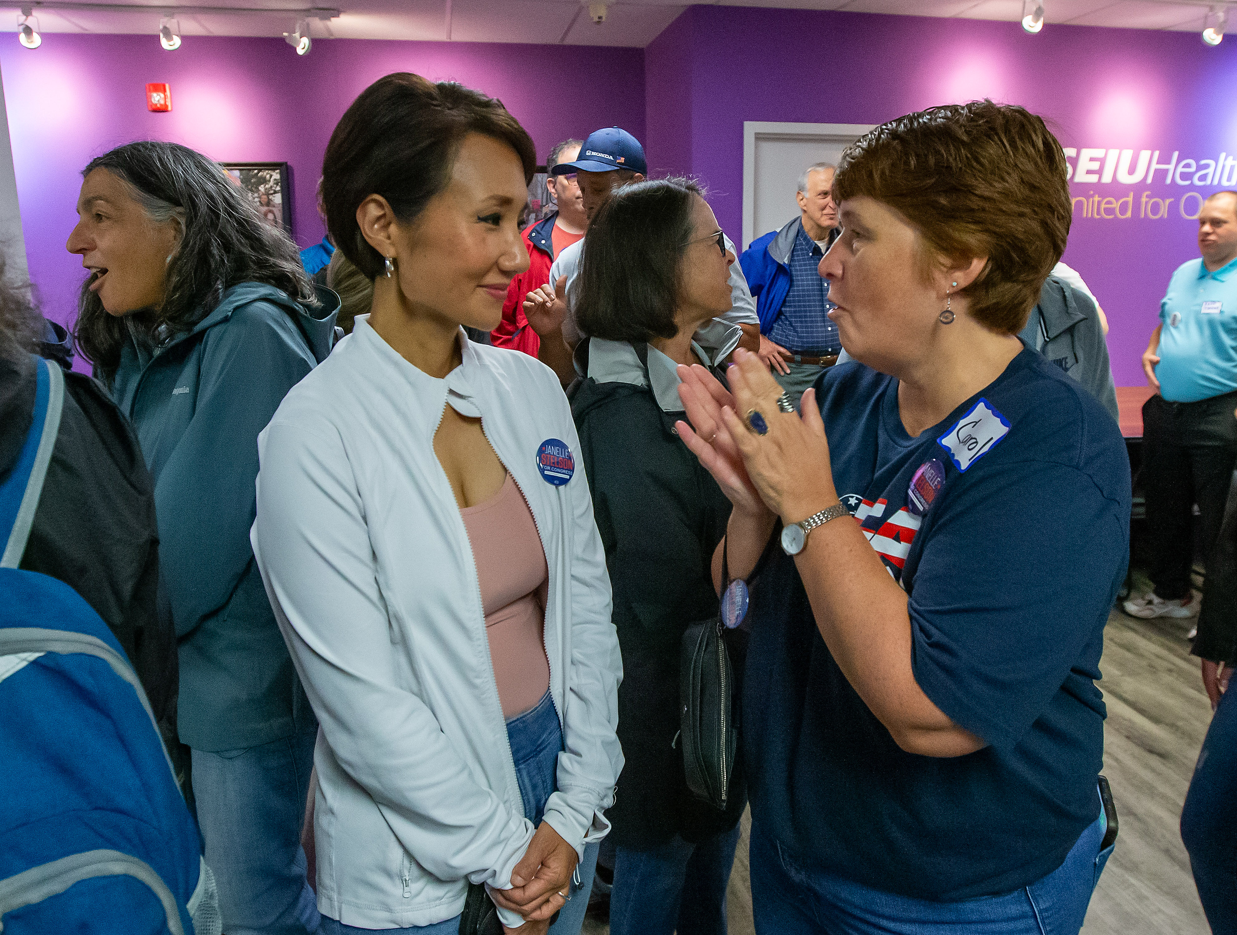 Governor Shapiro speaks at Janelle Stelson campaign event - pennlive.com