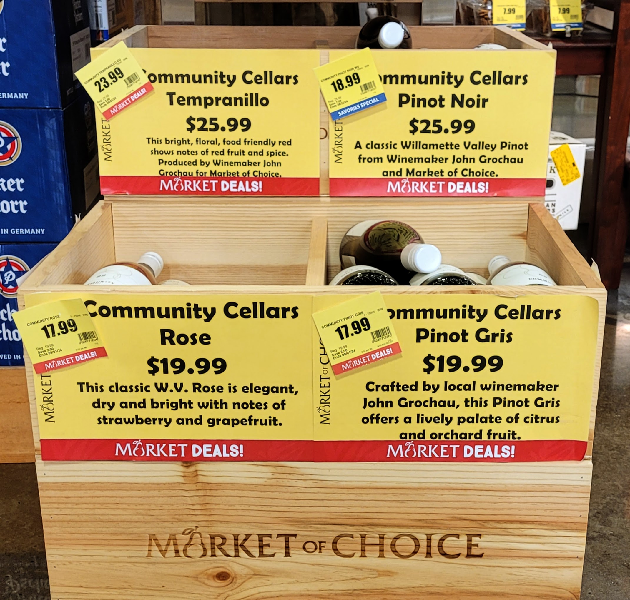 Market of Choice wines - oregonlive.com