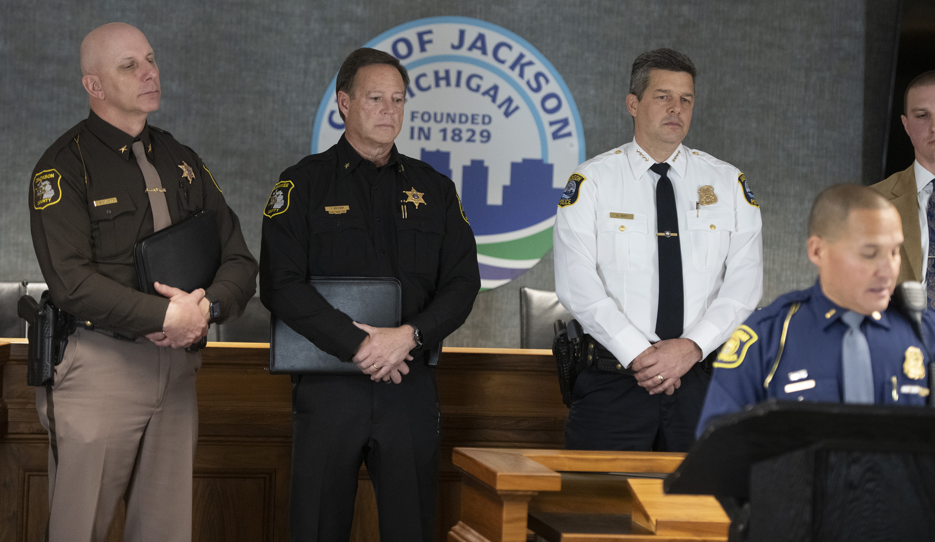 Press conference on Jackson officer involved shooting - mlive.com