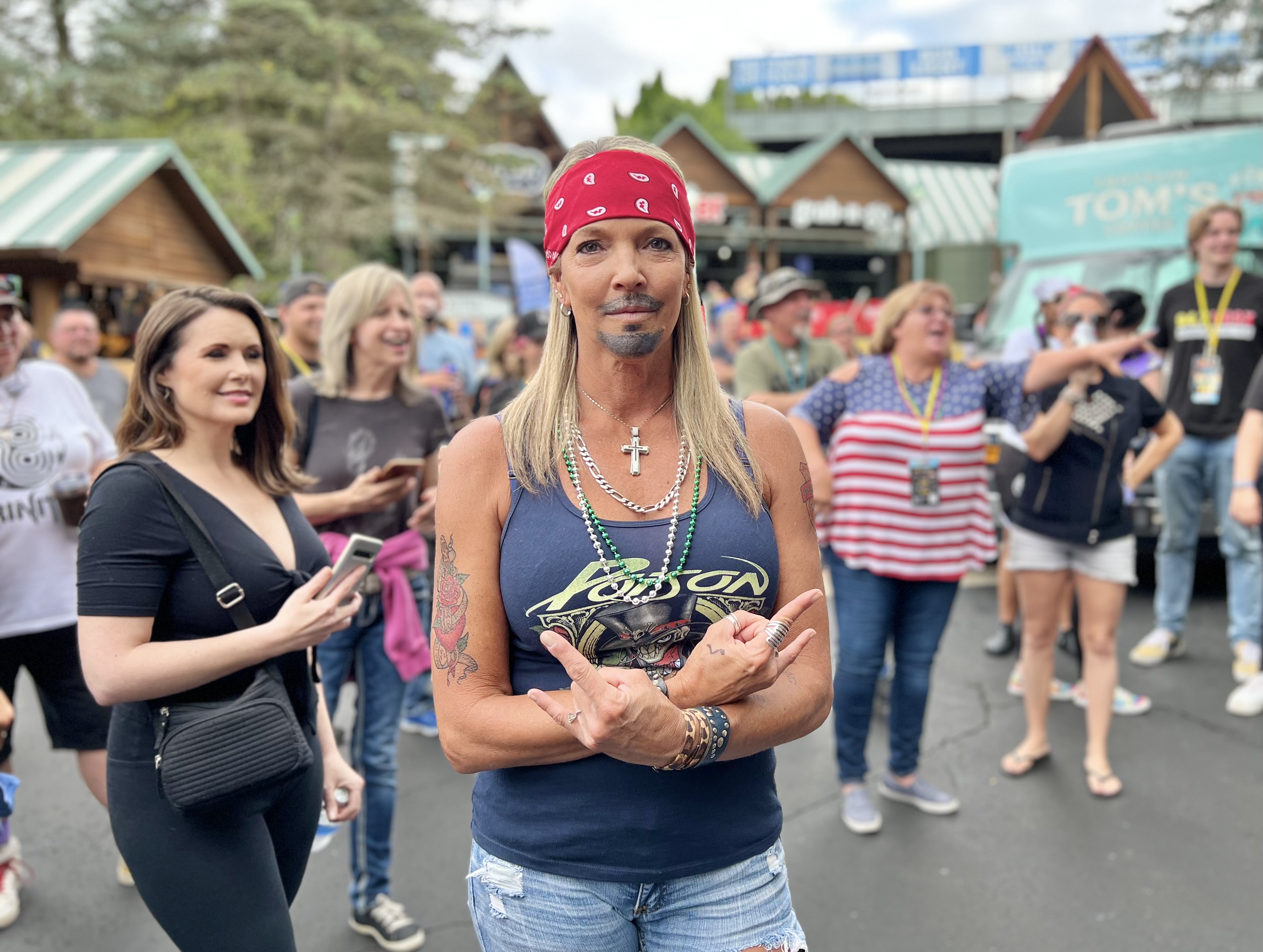 Bret Michaels' first-ever 'Parti-Gras' concert at Pine Knob in Clarkston, Michigan - mlive.com