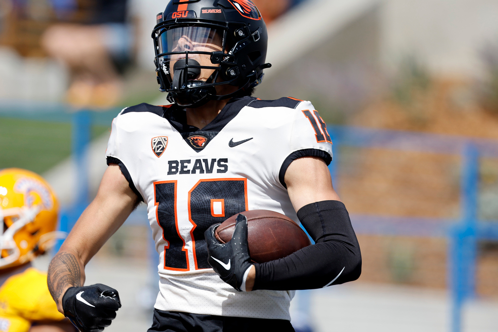 Oregon State Beavers vs. San Jose State Spartans: Sept. 3, 2023 ...