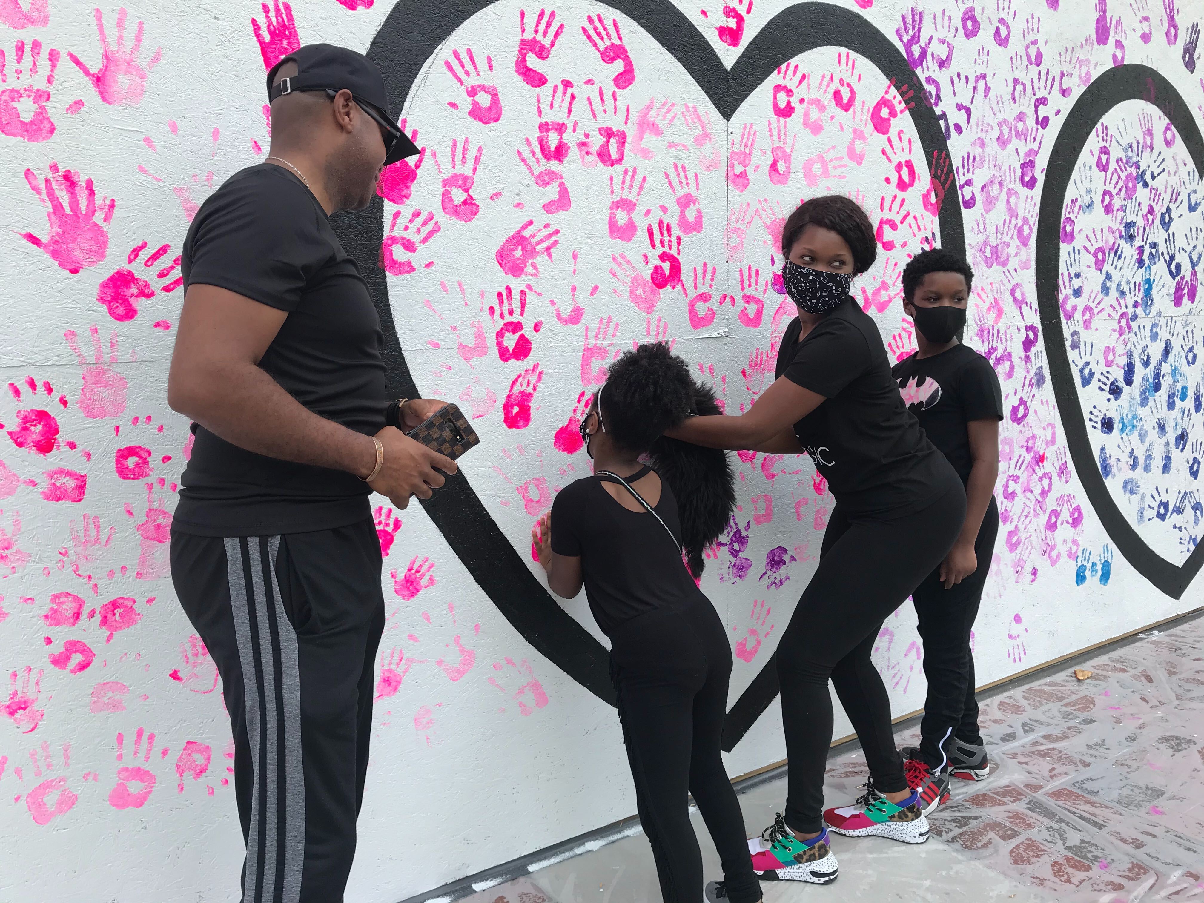 Mural day at the Pizitz Building - al.com