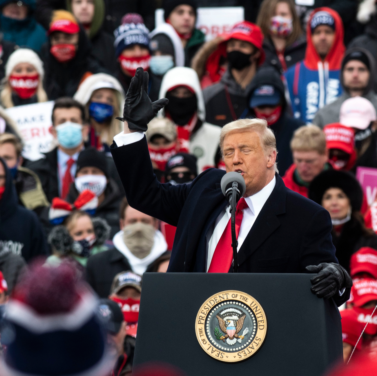 President Donald Trump campaigns in Waterford Township - mlive.com