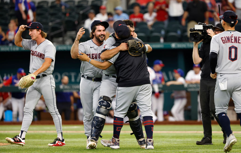 Cleveland Guardians celebrate 2022 AL Central Division championship ...