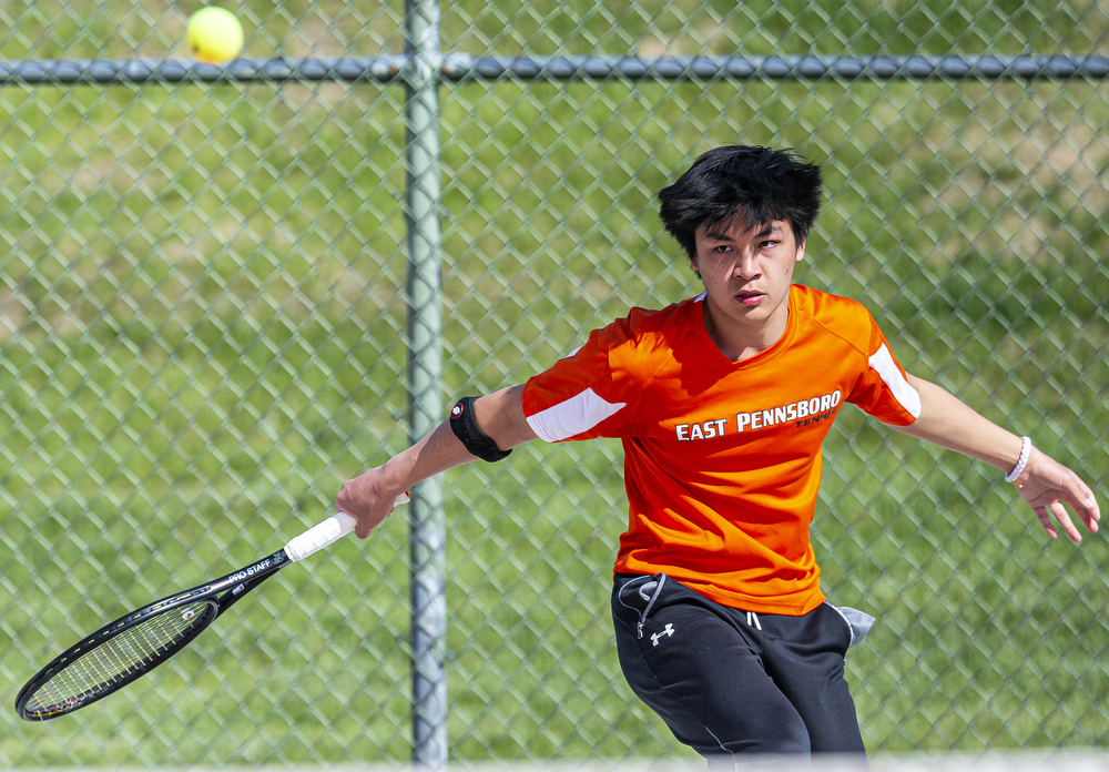 Mid-Penn Conference Boys’ Tennis singles championships April 29, 2022 ...