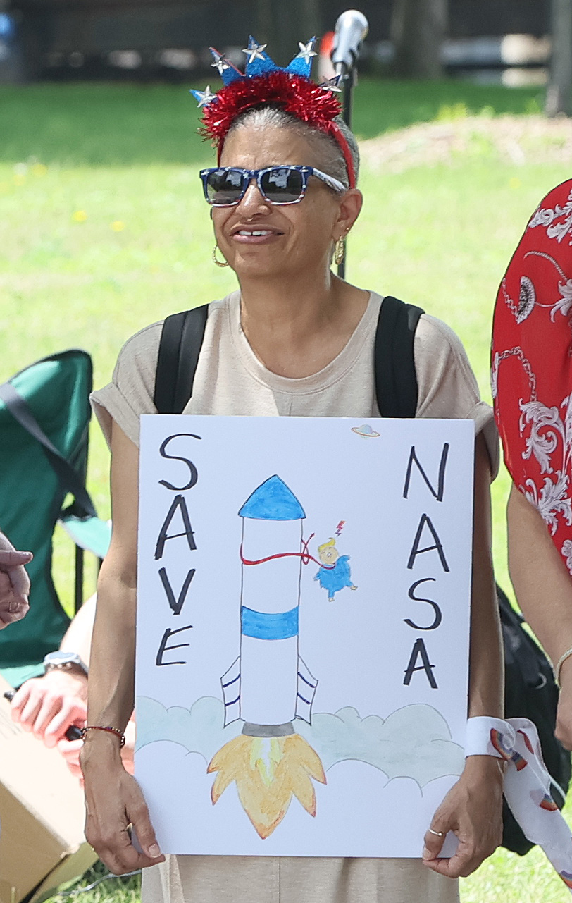 Cleveland protest against the proposed cuts to NASA in 2026 - cleveland.com