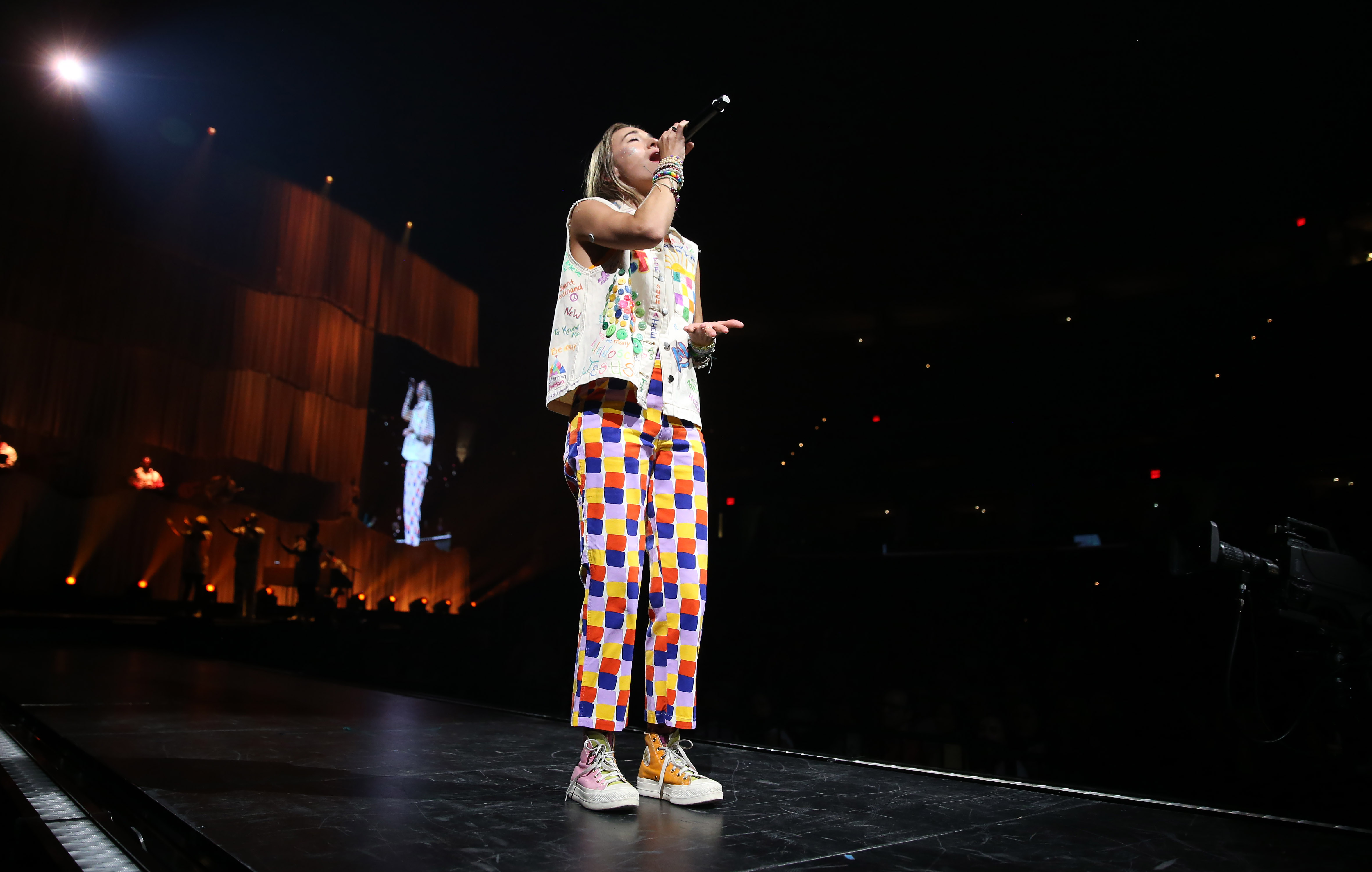 Lauren Daigle performs at Rocket Mortgage FieldHouse, May 30, 2024 ...