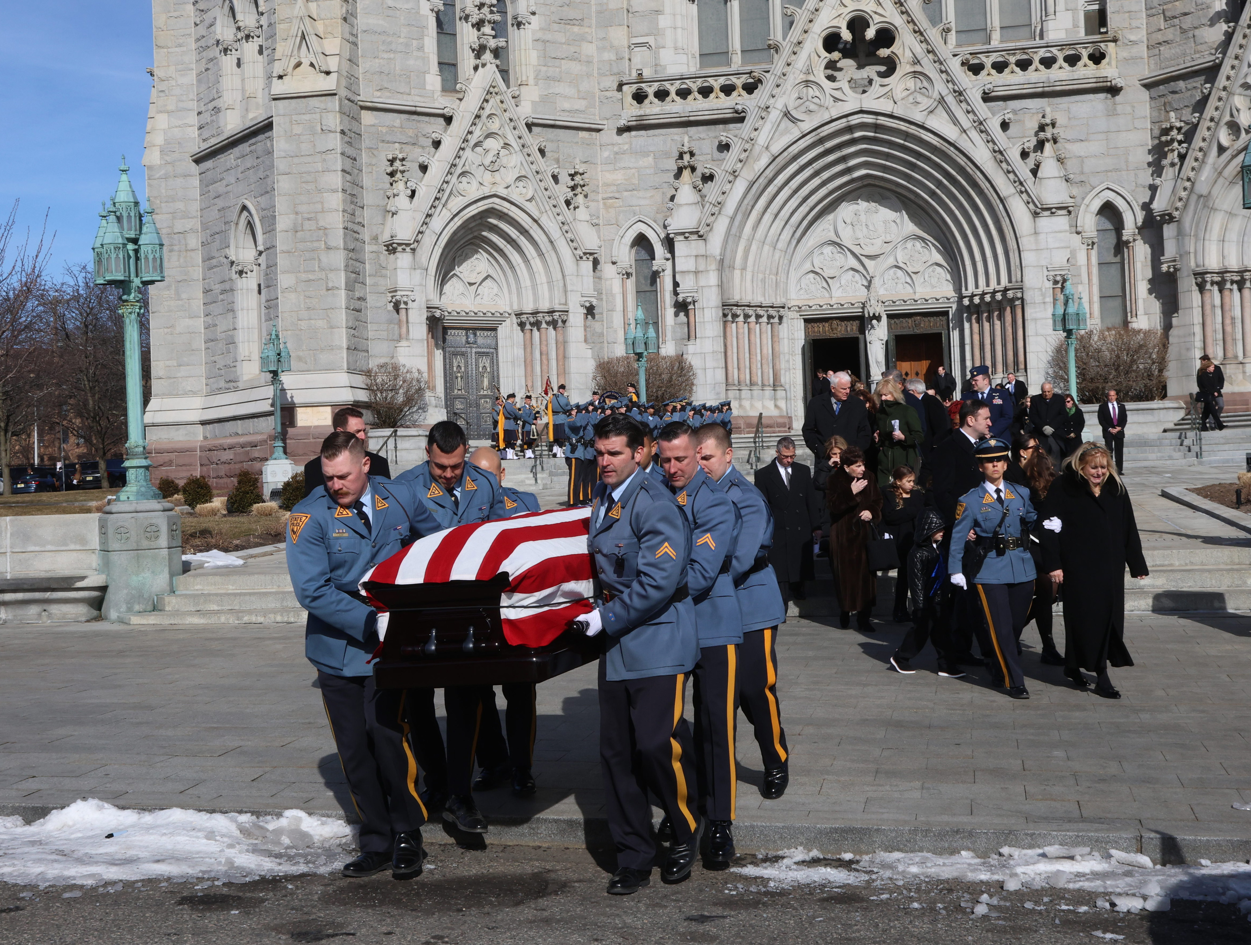 Funeral for former NJ Governor Richard Codey was held at the Cathedral ...