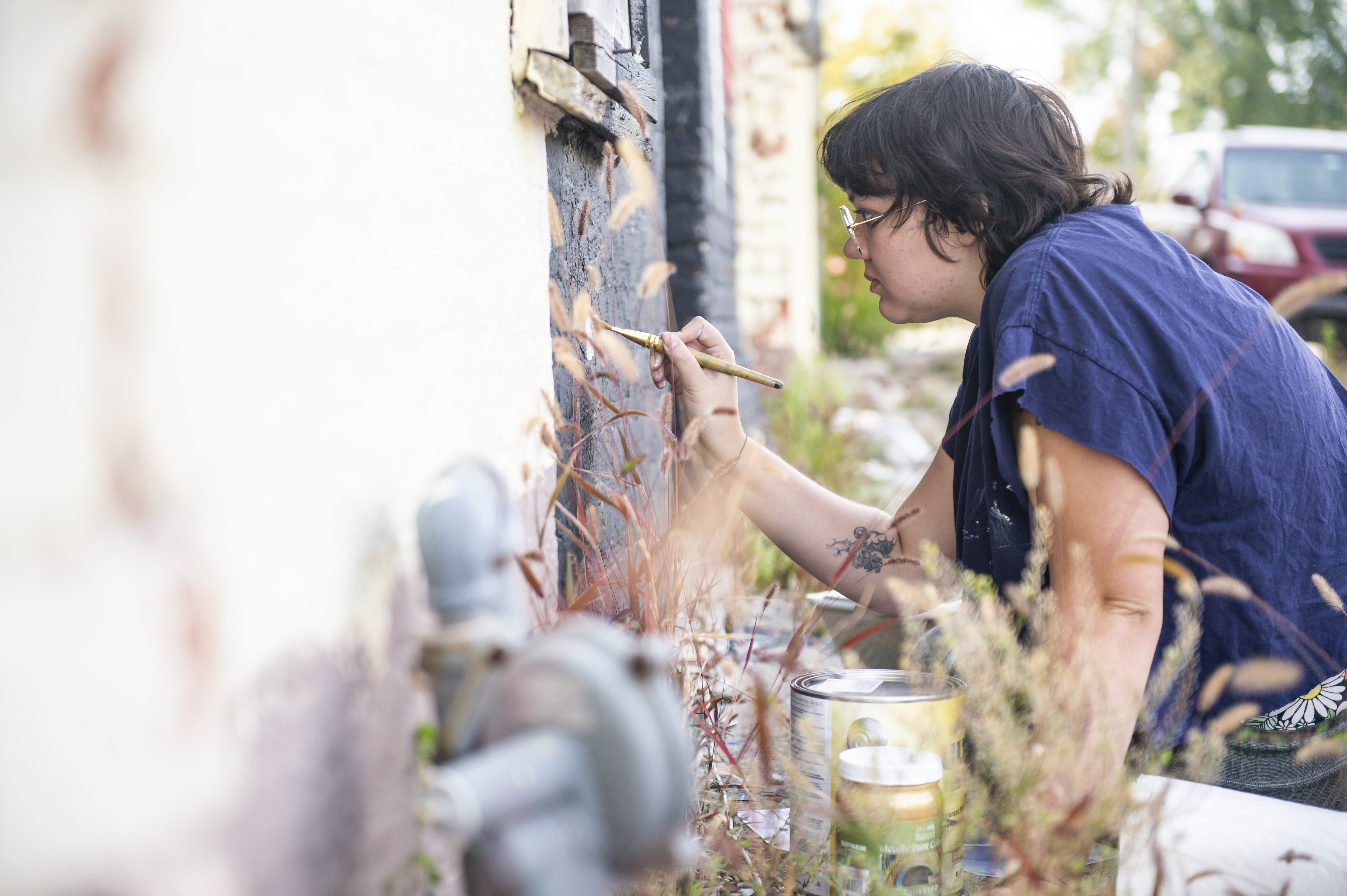 Saginaw’s Milton Hall mural defaced - mlive.com