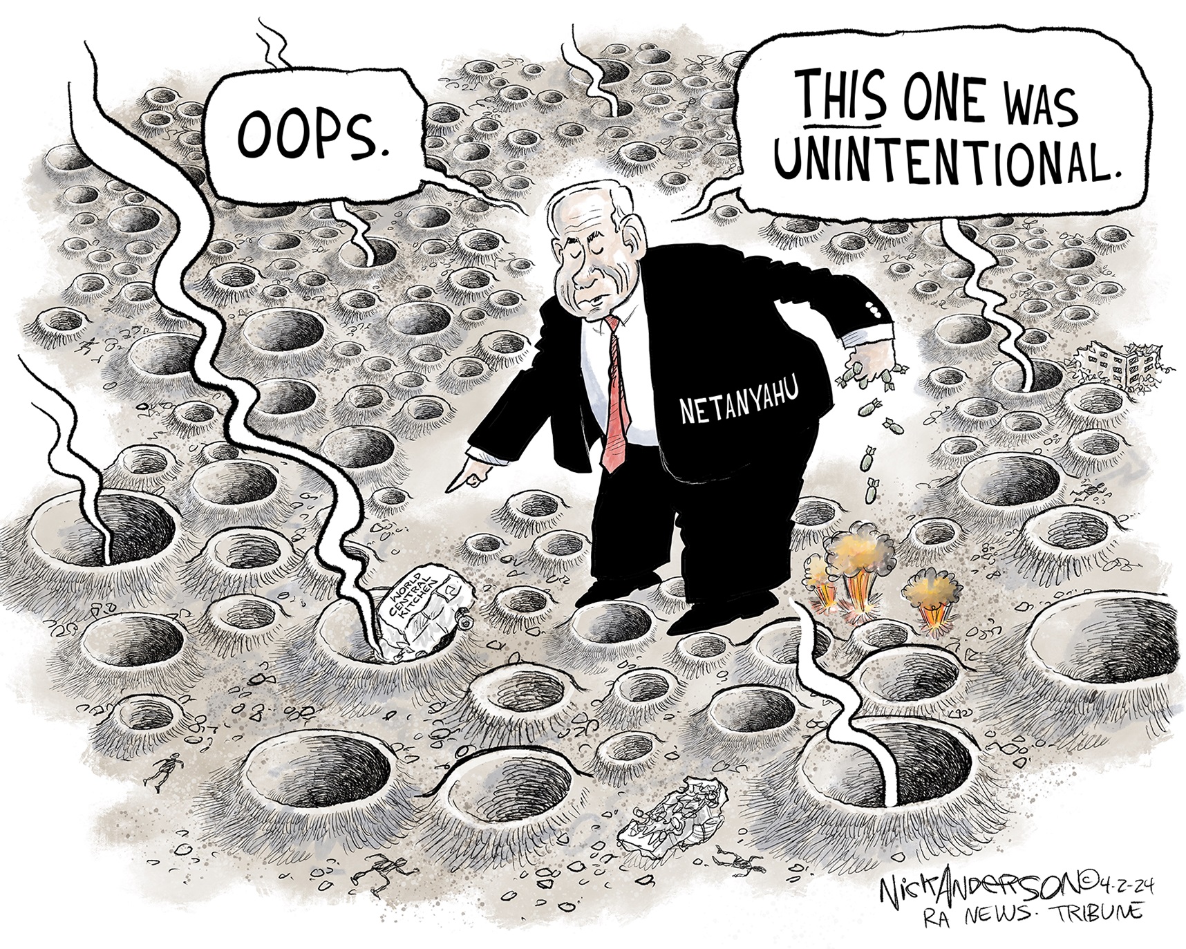 Editorial cartoons for April 7, 2024 - oregonlive.com
