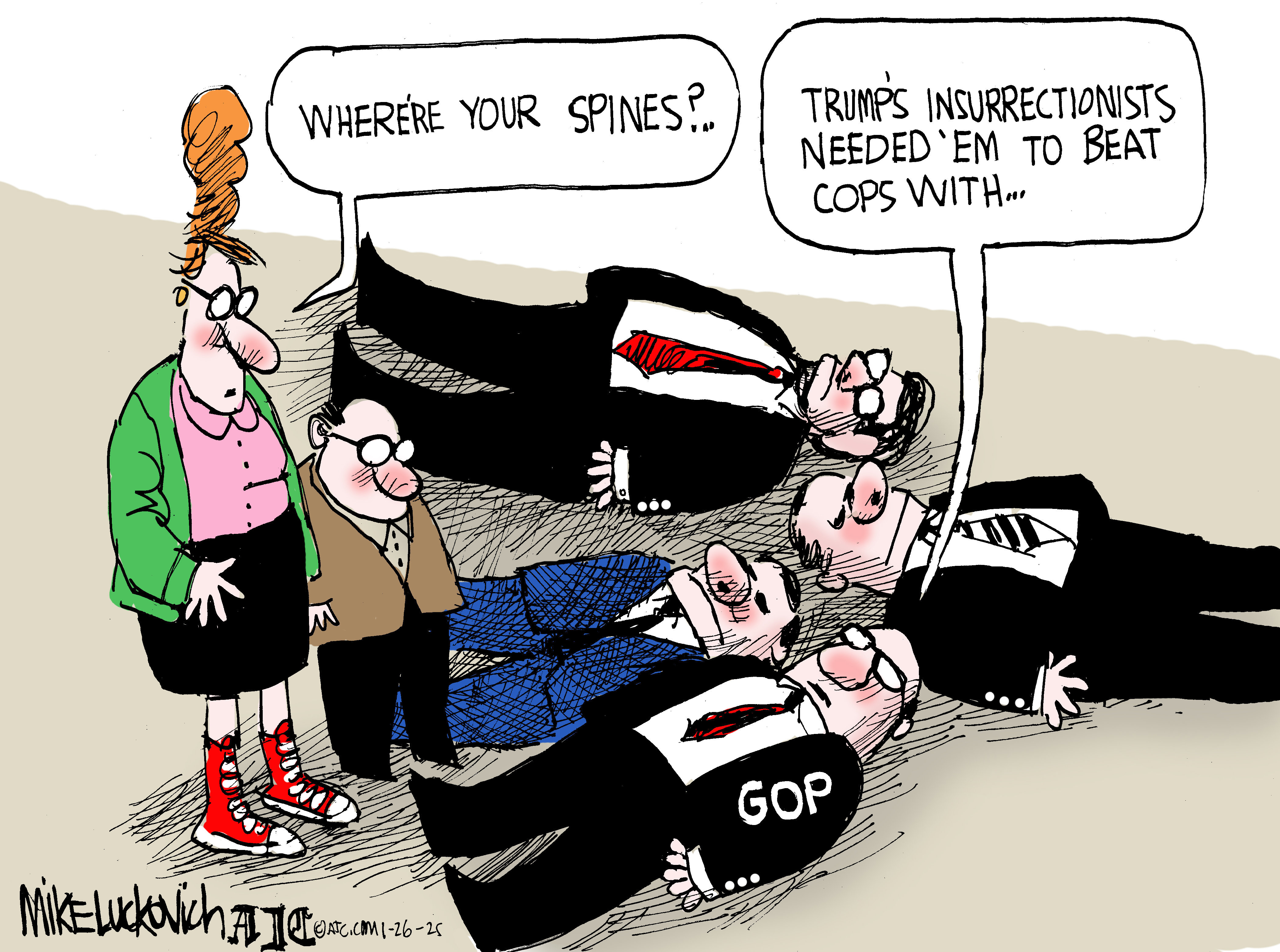 Editorial cartoons for Jan. 26, 2025 - oregonlive.com