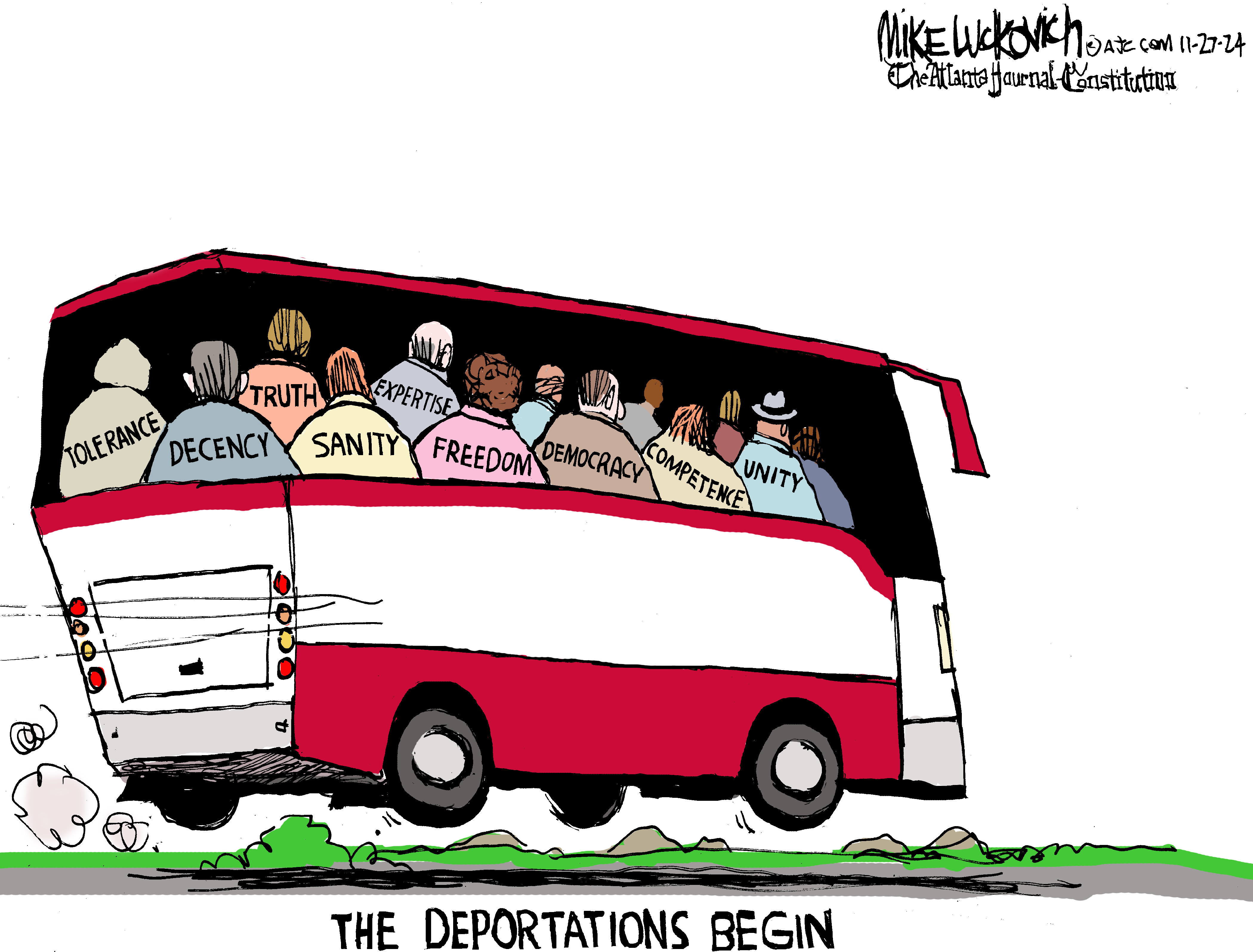Editorial cartoons for Dec. 1, 2024 - oregonlive.com