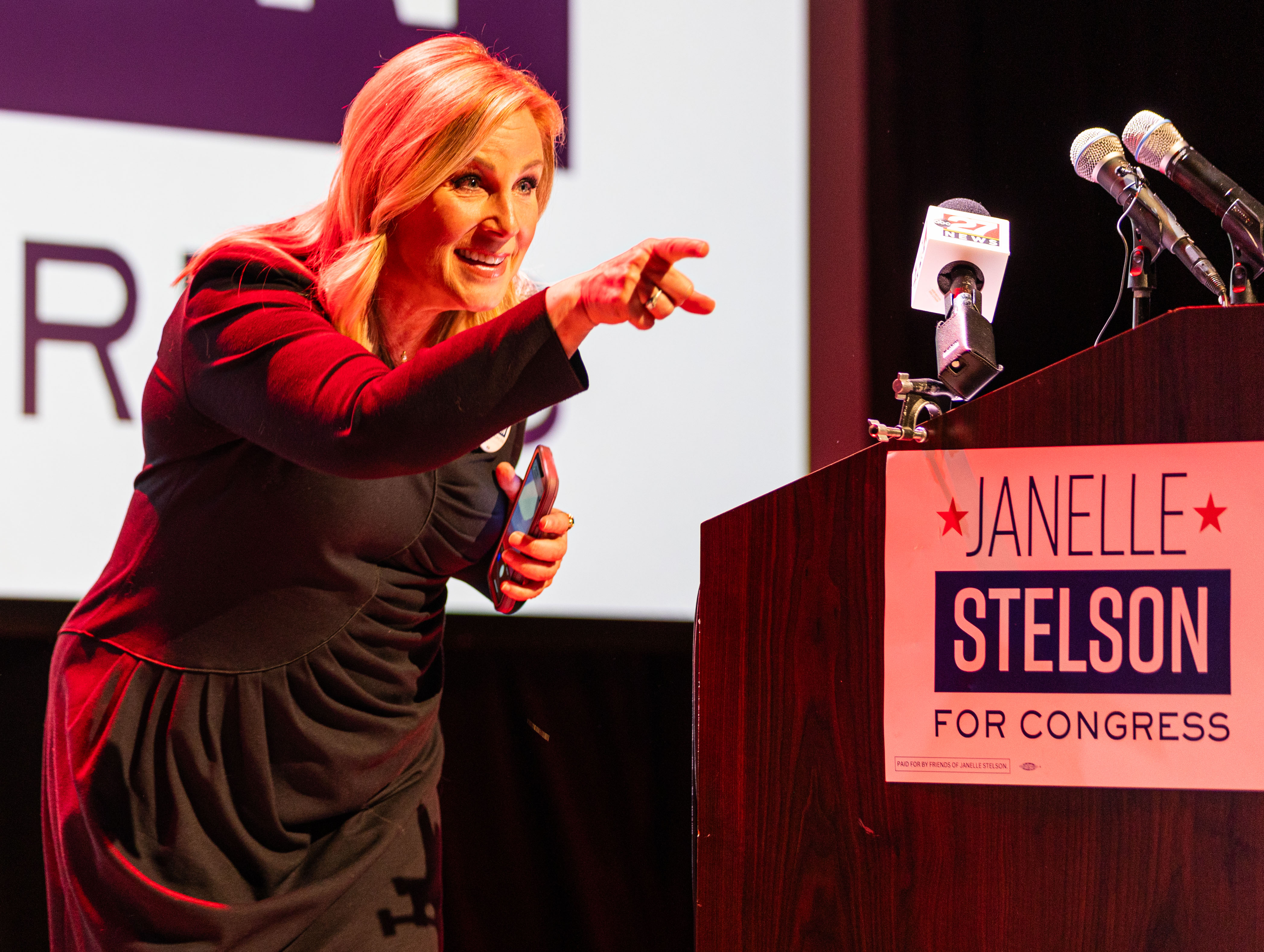 Janelle Stelson election night watch party - pennlive.com