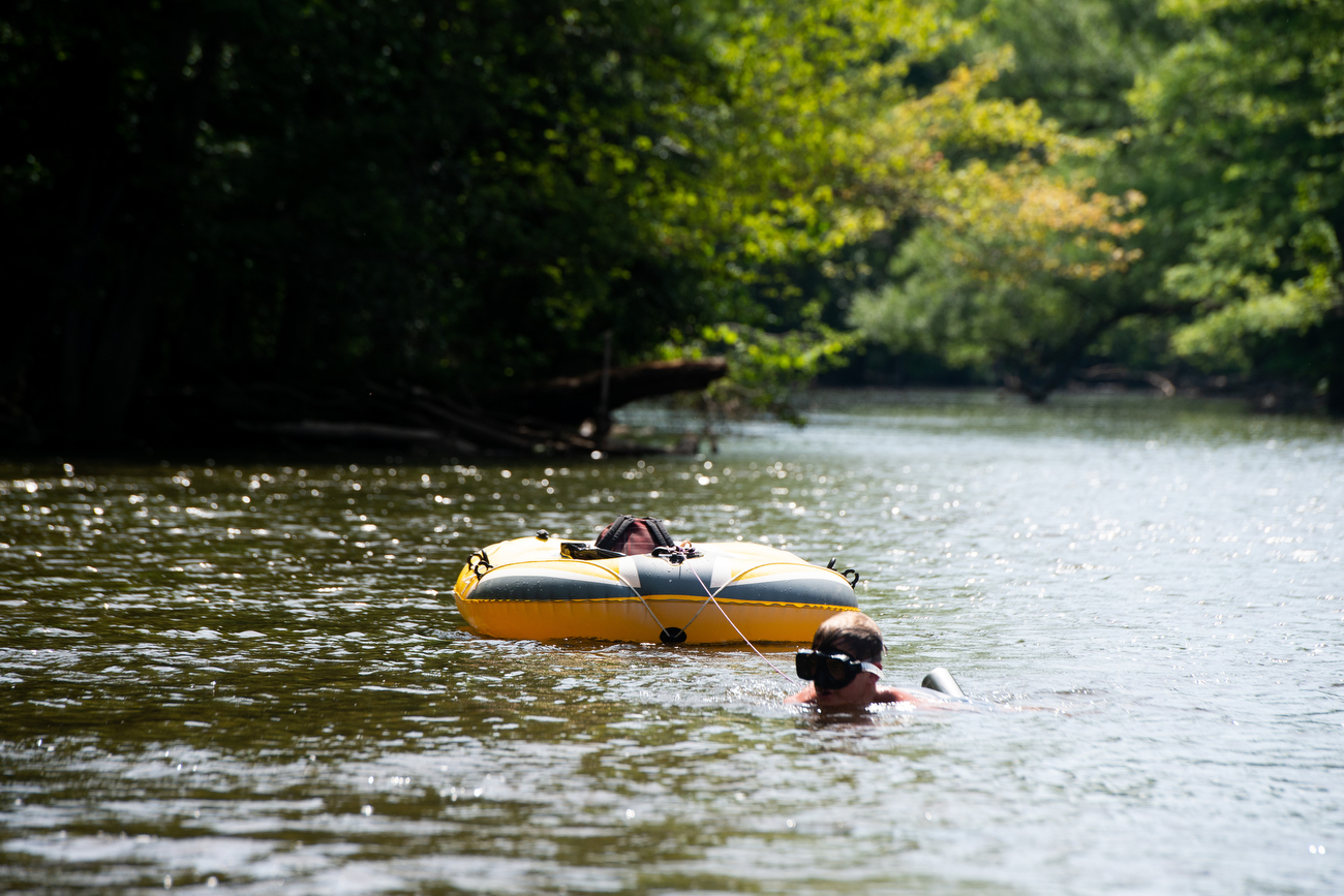 Dexter water polo player who made national team dives to clean Huron ...