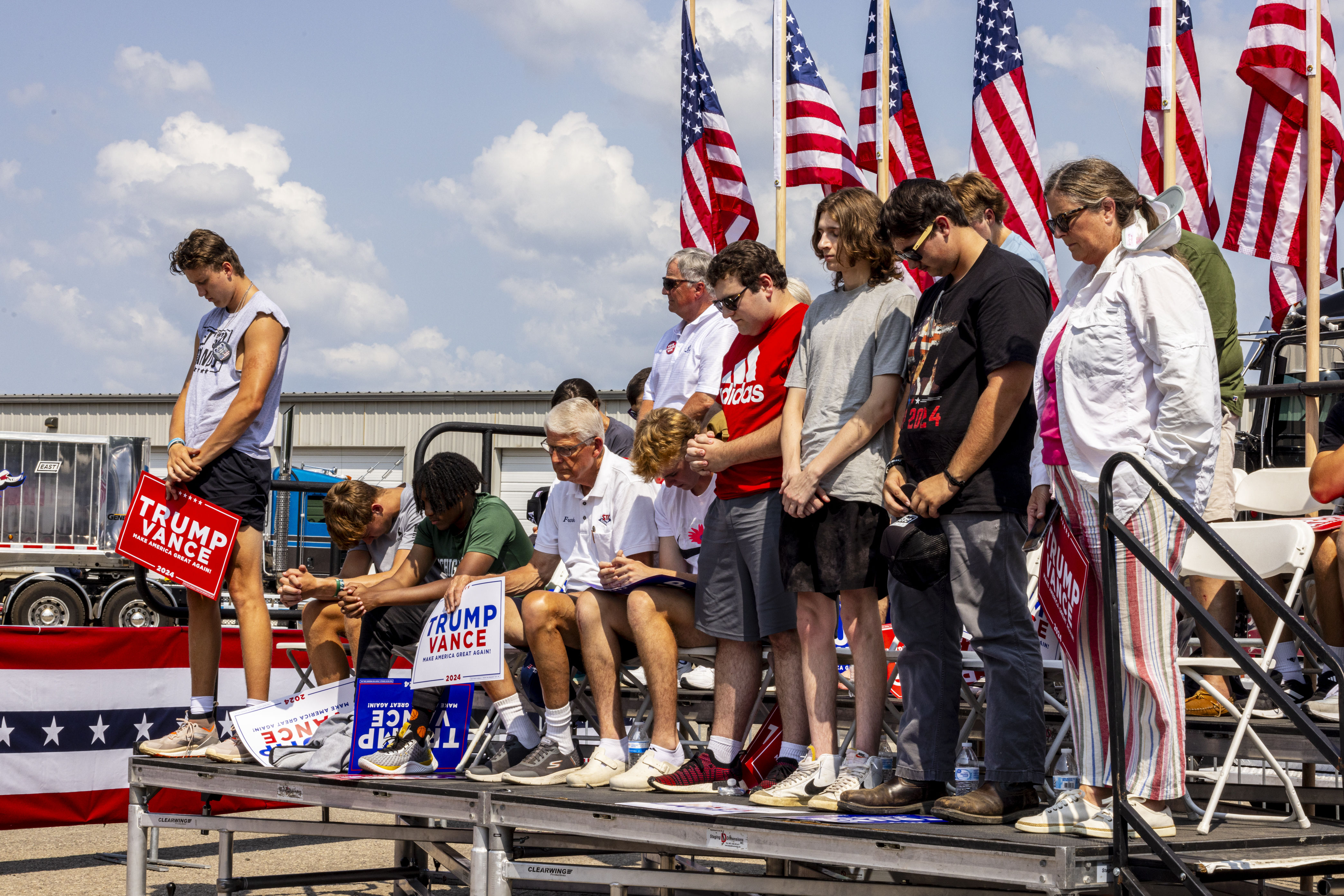 Vice presidential candidate, JD Vance, visits Byron Center for the 2024 ...