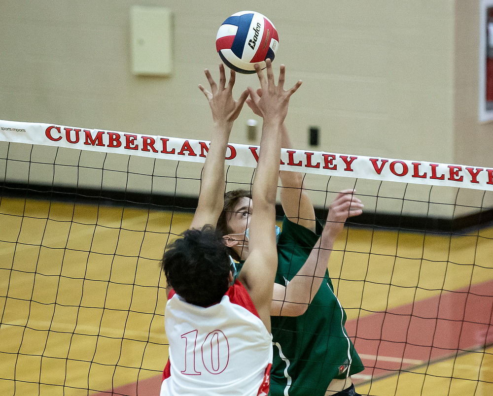 Cumberland Valley defeated Carlisle 3-0 in boys high school volleyball ...
