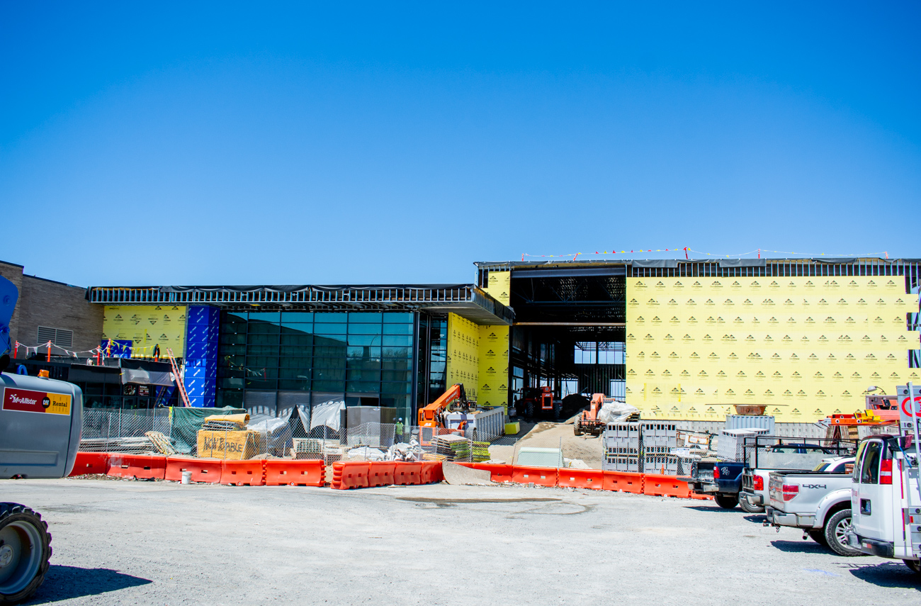 Construction picks back up on the upcoming Muskegon Convention Center ...