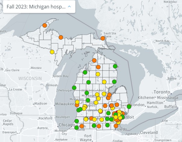 How Michigan hospitals graded for patient safety in fall 2023