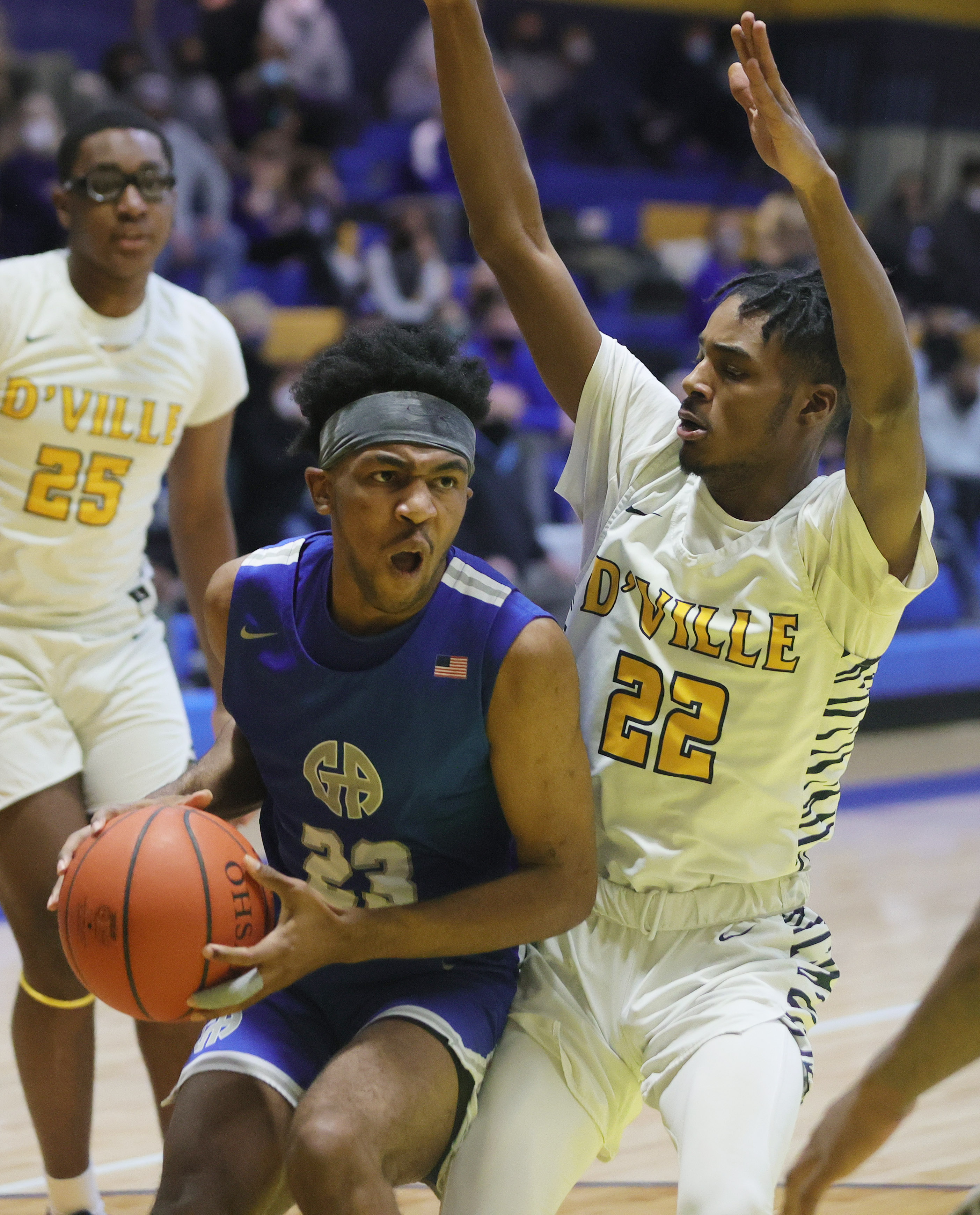 Gilmour Academy vs. Warrensville Heights boys basketball playoff, March ...